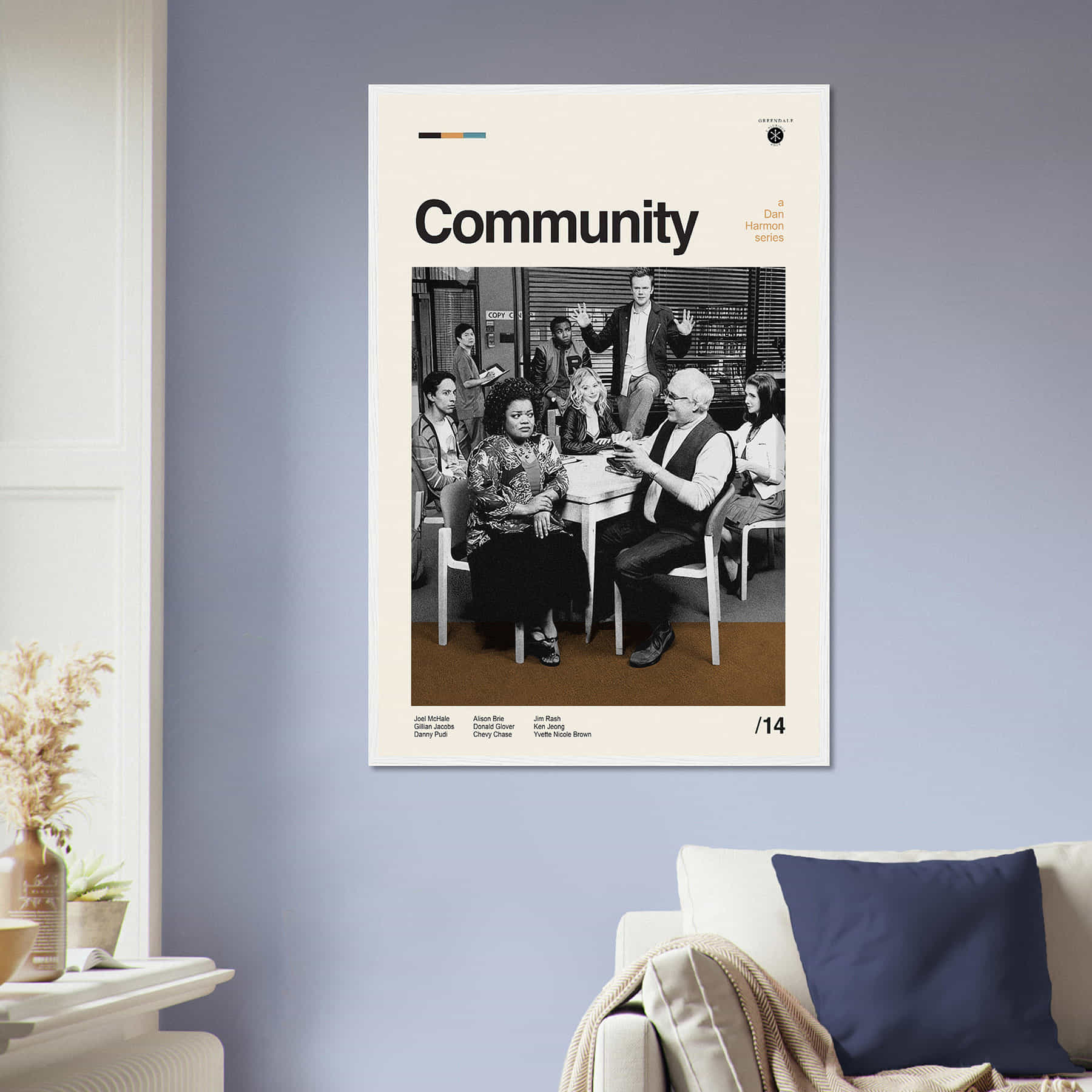 Community Movie Poster, Community Movie, Wall Decor - Citiesbox