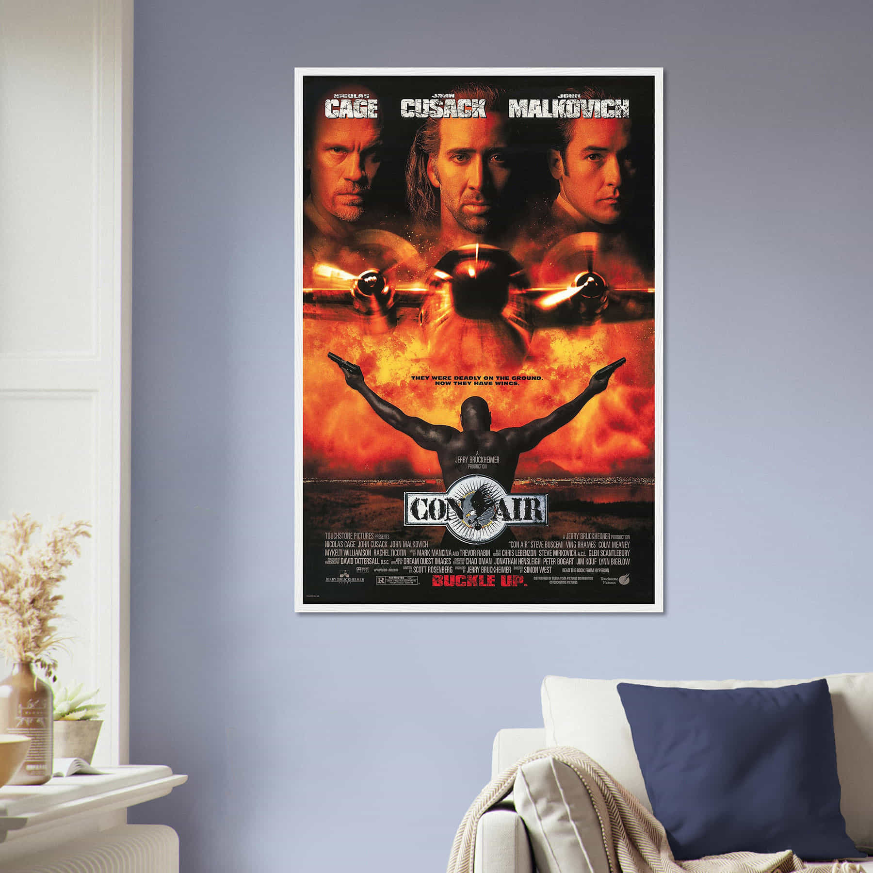 Con Air (1997) Movie Poster, Con Air Classic Vintage Movie Poster ...