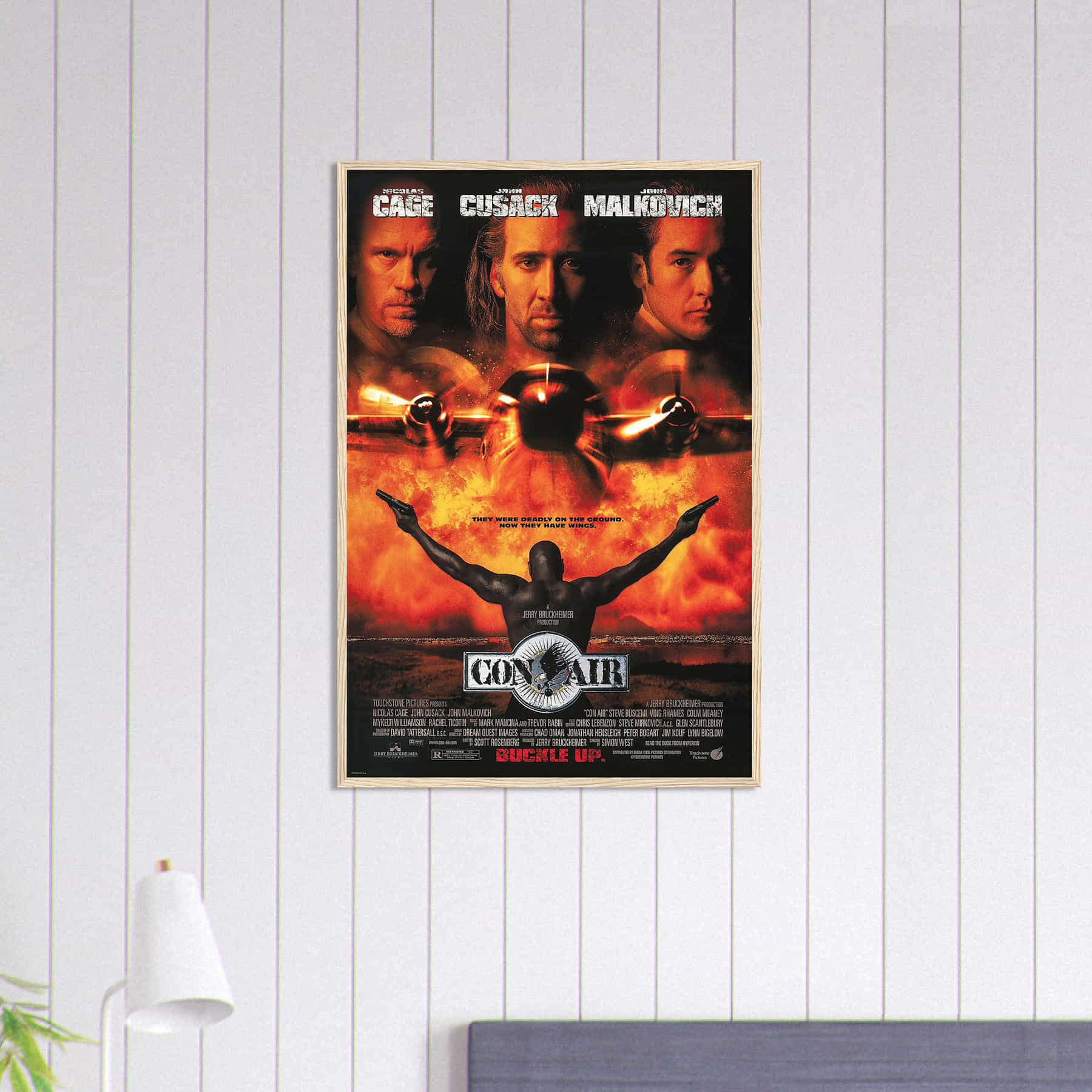 Con Air (1997) Movie Poster, Con Air Classic Vintage Movie Poster ...