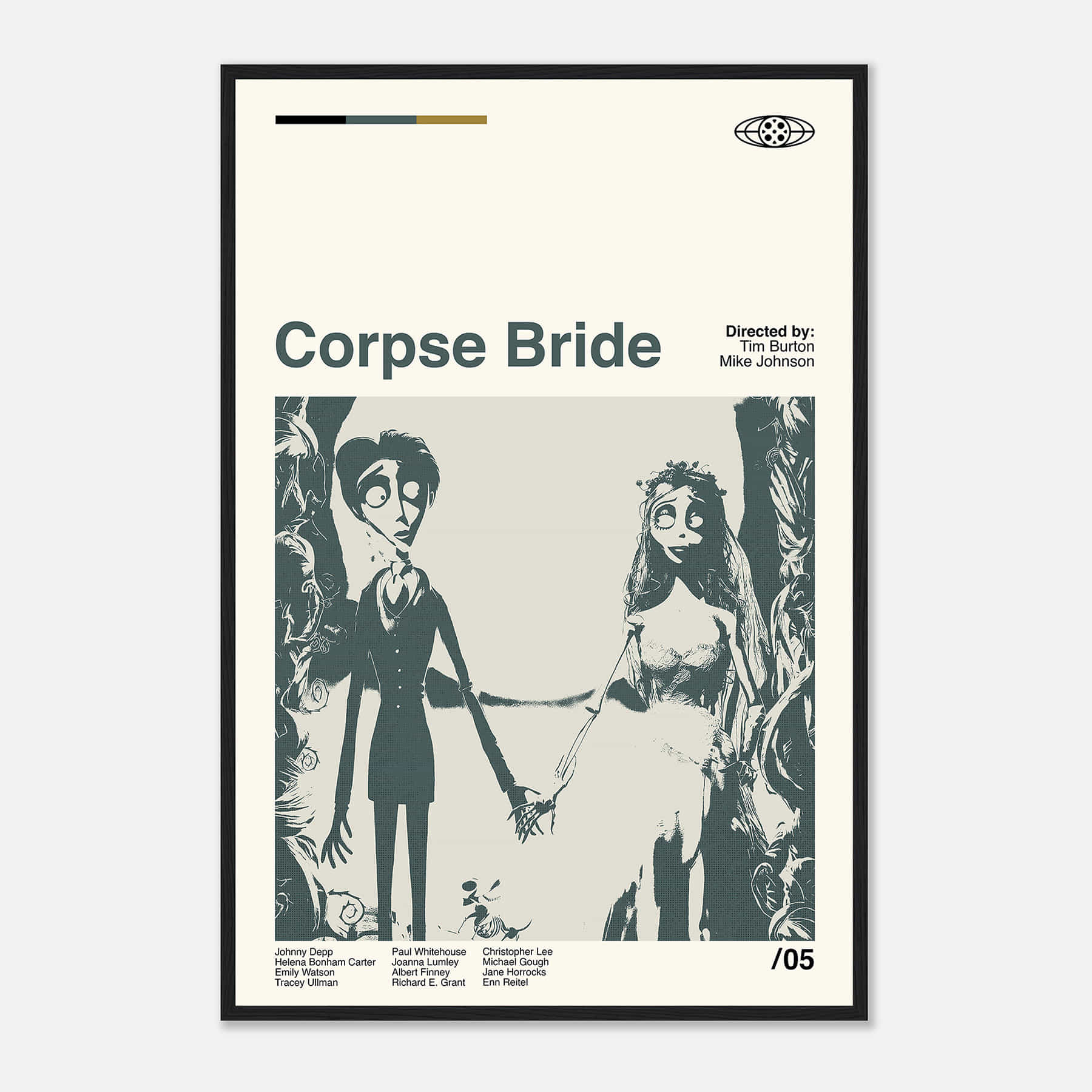 Corpse Bride Poster, Tim Burton Poster, Corpse Bride Print - Citiesbox
