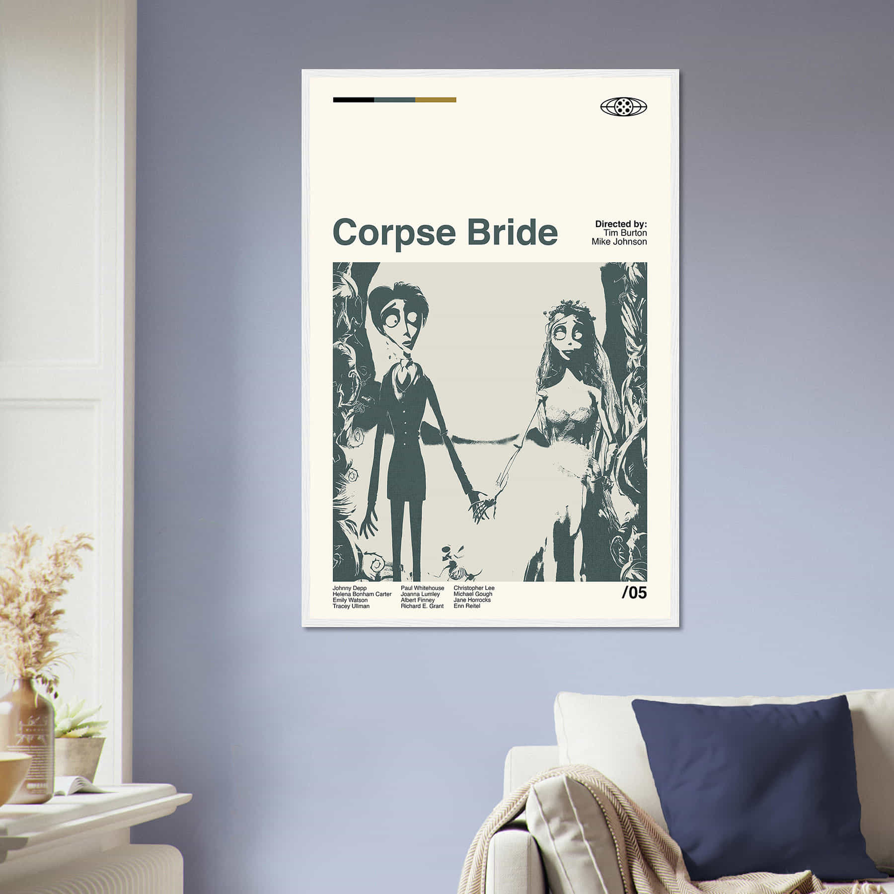 Corpse Bride Poster, Tim Burton Poster, Corpse Bride Print - Citiesbox
