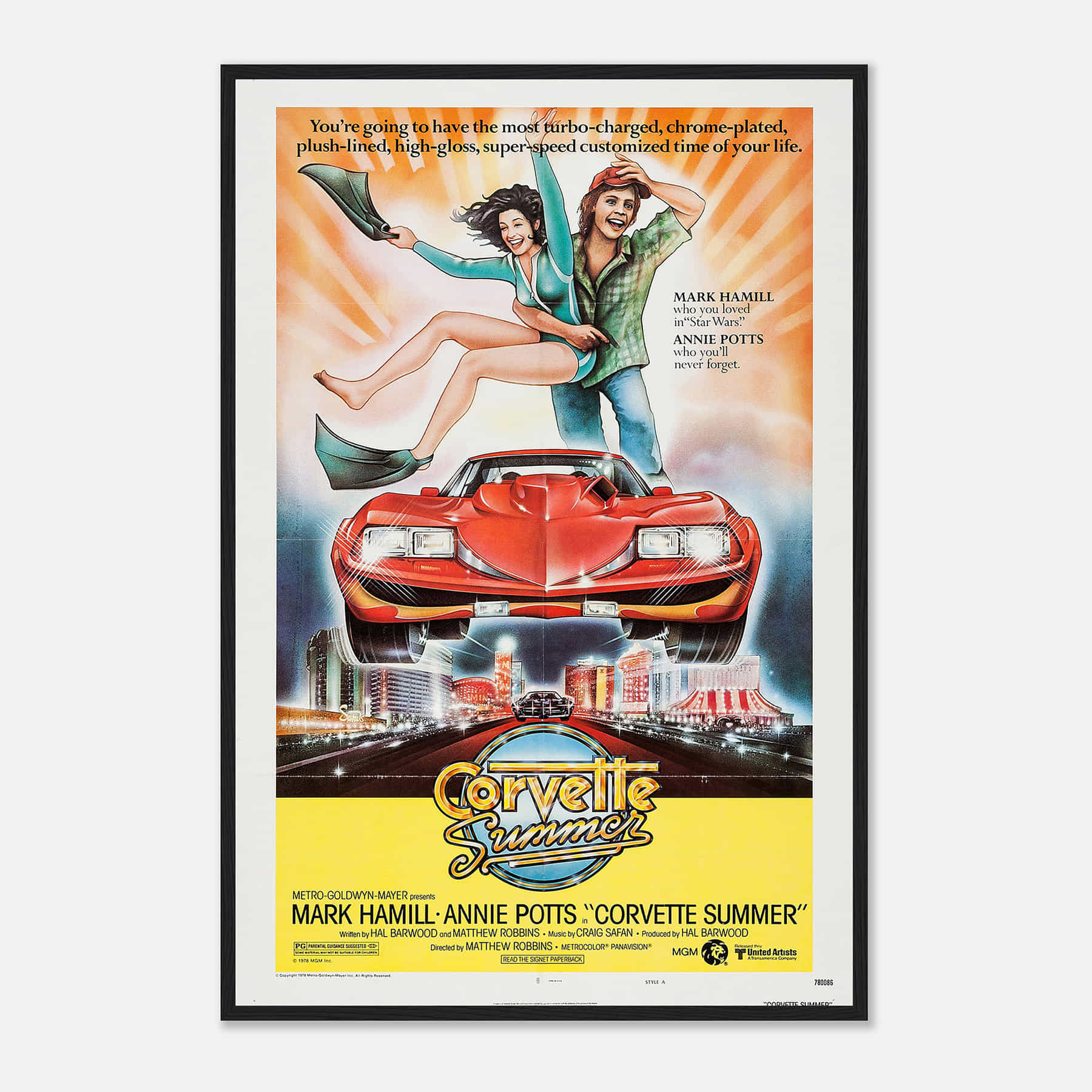 Corvette Summer (1978) Movie Poster, Corvette Summer Classic Movie ...