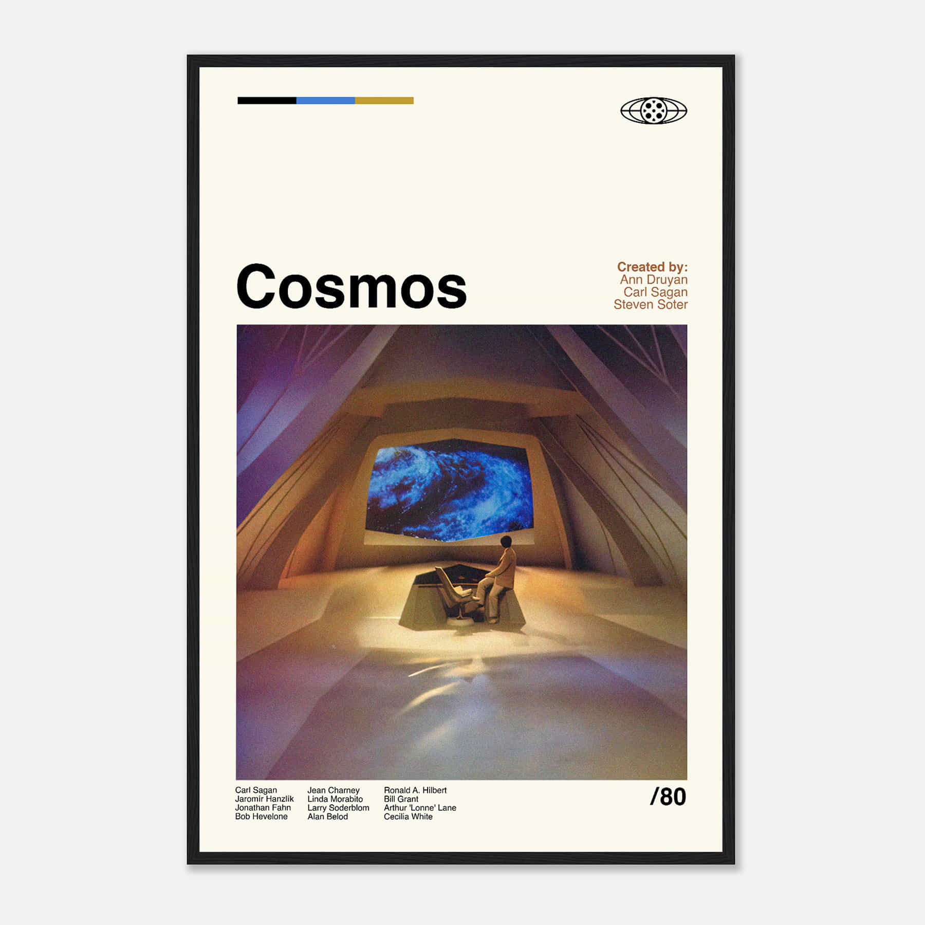 Cosmos Movie Poster, Cosmos Movie, Cosmos Retro - Citiesbox