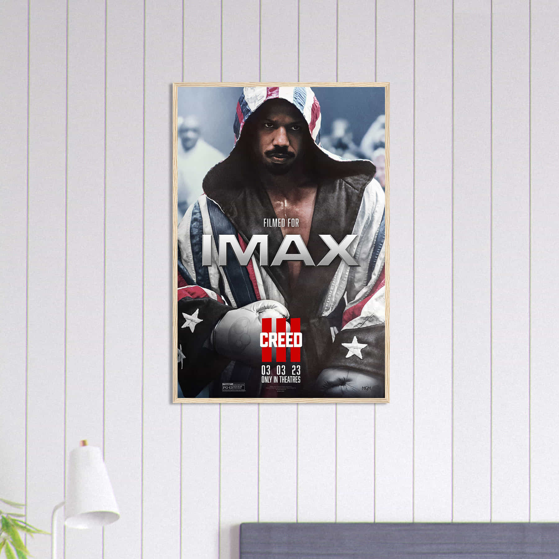 CREED III Movie Poster, Creed III Vintage Movie Poster, Classic Movie ...