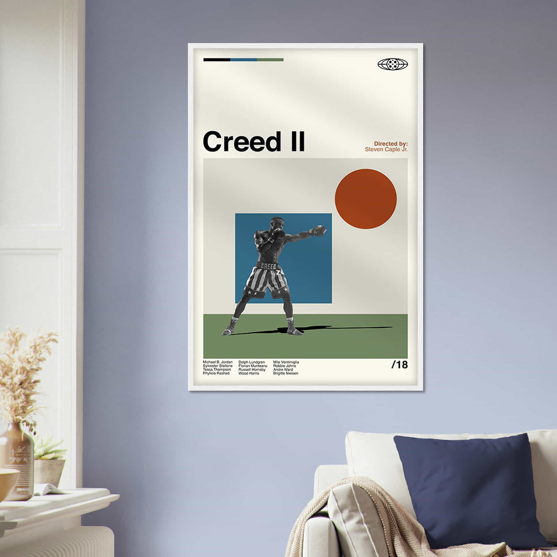 Creed Poster, Minimalist Movie, Vintage Retro - Citiesbox
