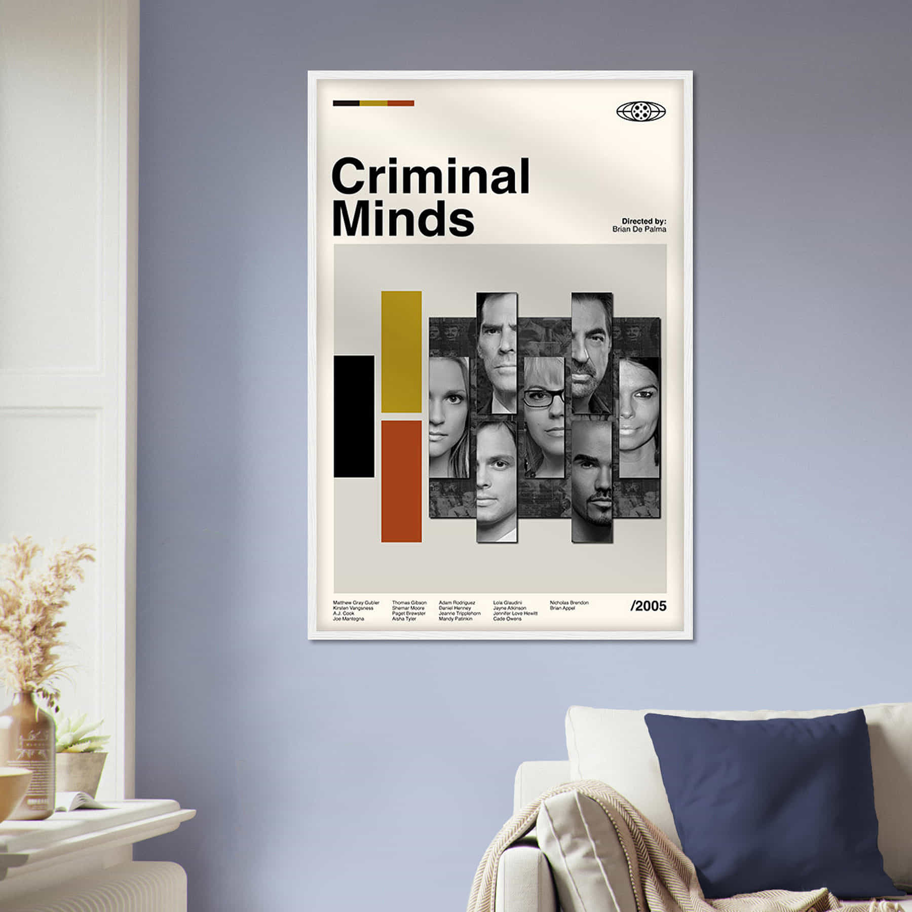Criminal Minds Poster, Retro Movie Poster, Retro Poster - Citiesbox