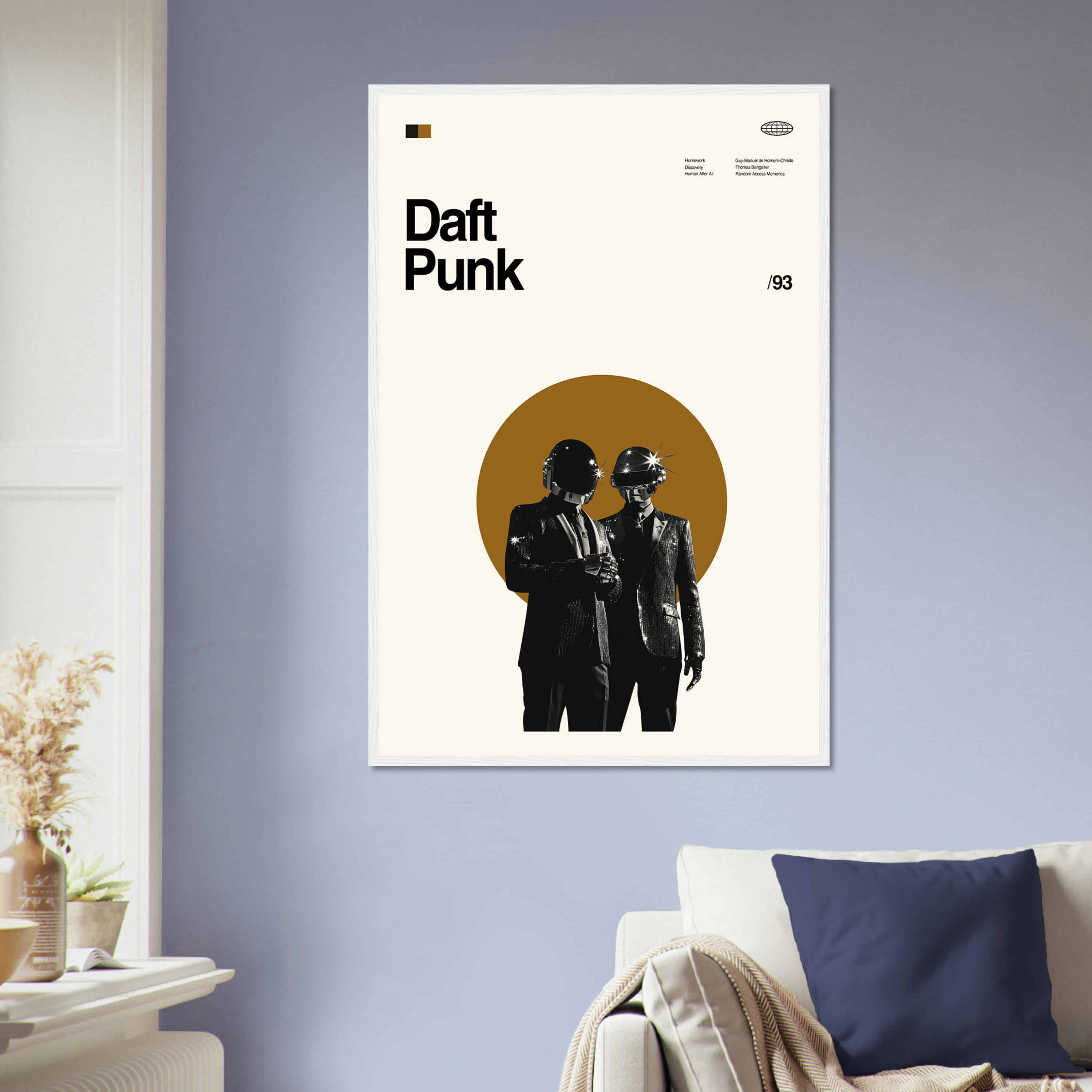 Daft Punk Poster, Daft Punk Movie, Discovery Film - Citiesbox