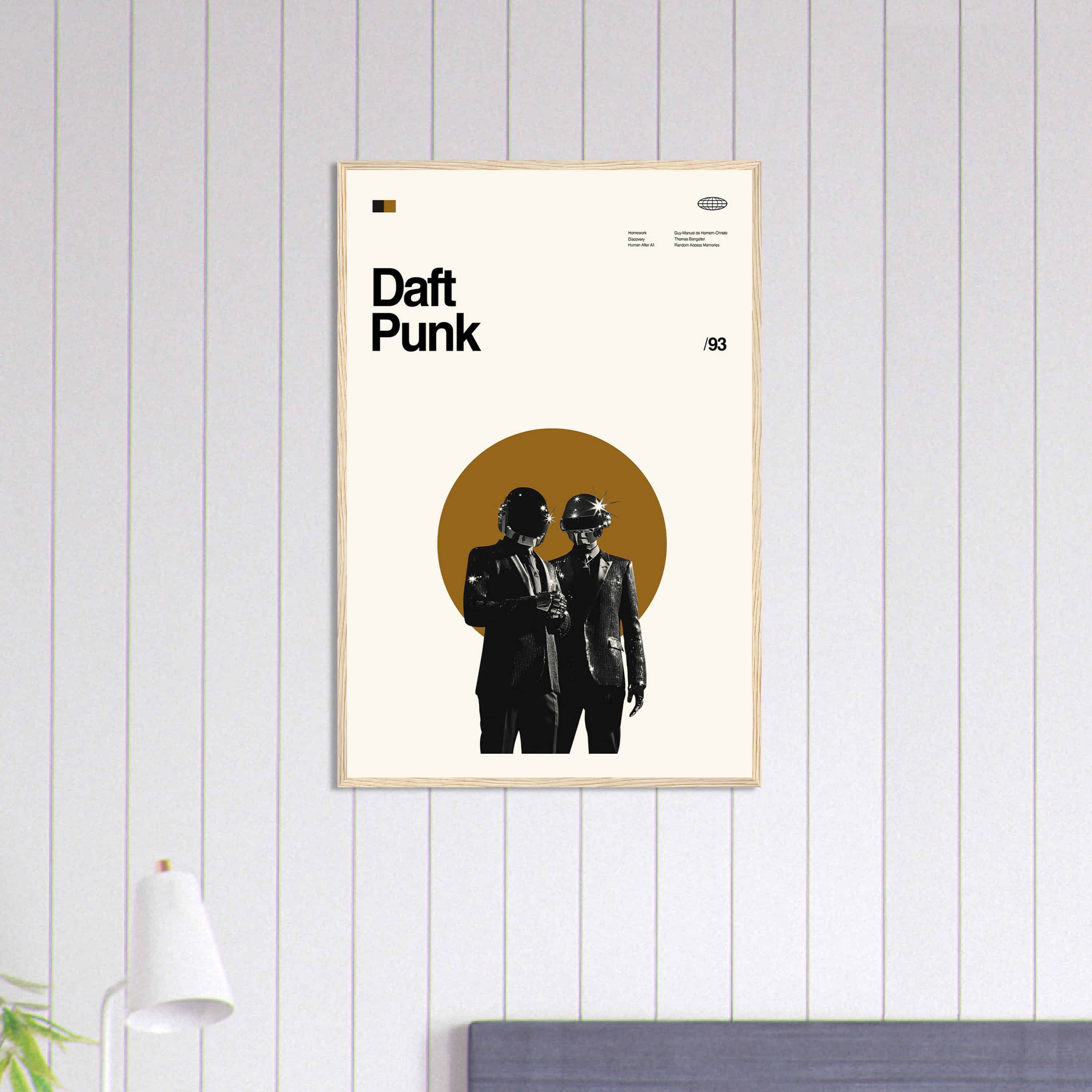 Daft Punk Poster, Daft Punk Movie, Discovery Film - Citiesbox