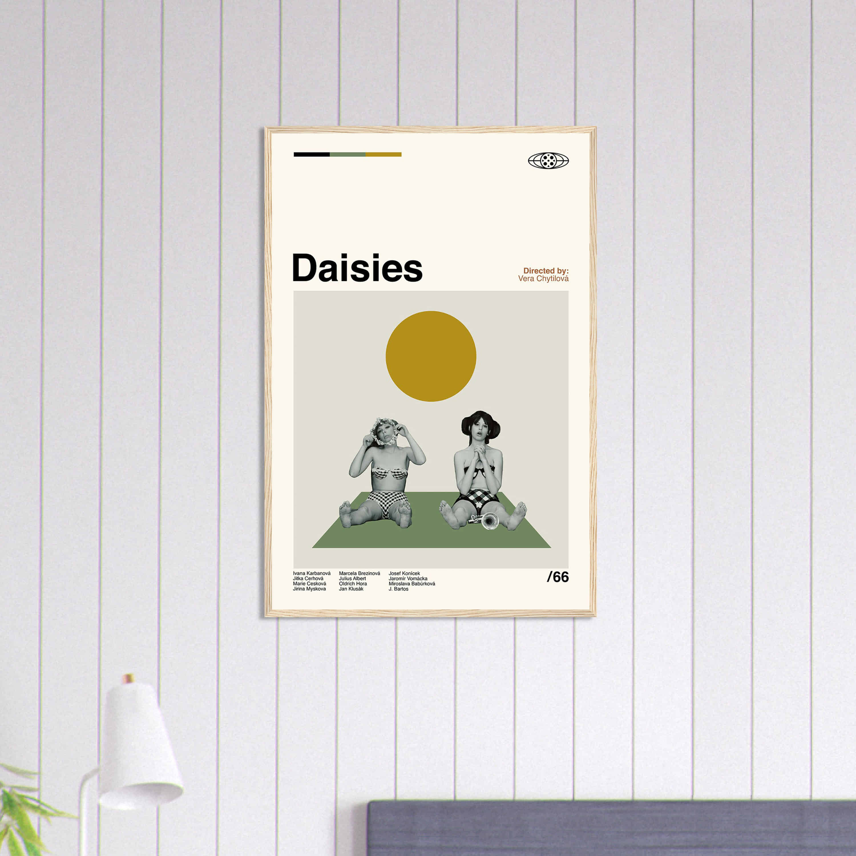 Daisies Movie Poster, Daisies Wall Art, Album Film Poster - Citiesbox