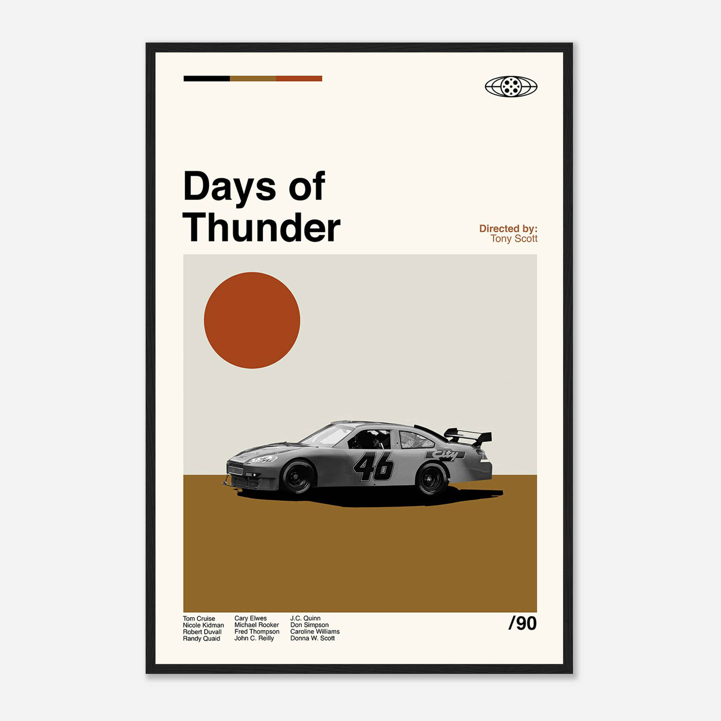 Days of Thunder Poster, Days of Thunder Movie, Tony Scott - Citiesbox