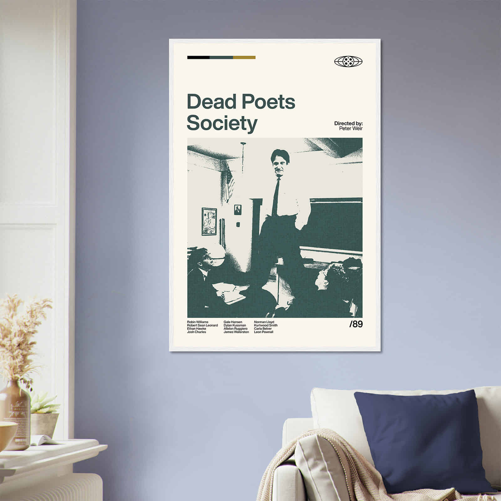 Dead Poets Society Poster, Dead Poets Society Print, Retro Movie Poster ...