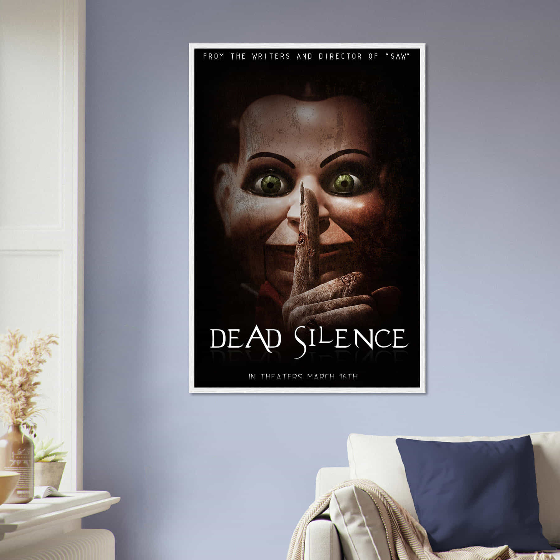 Dead Silence Movie Poster, Dead Silence Classic Vintage Movie Poster ...