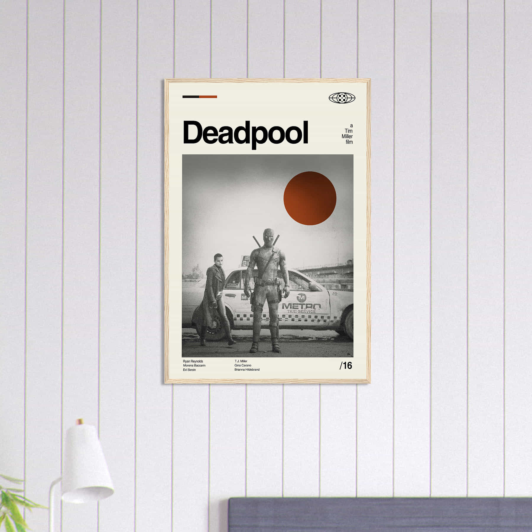 Deadpool Poster, Deadpool Movie Print, Tim Miler - Citiesbox