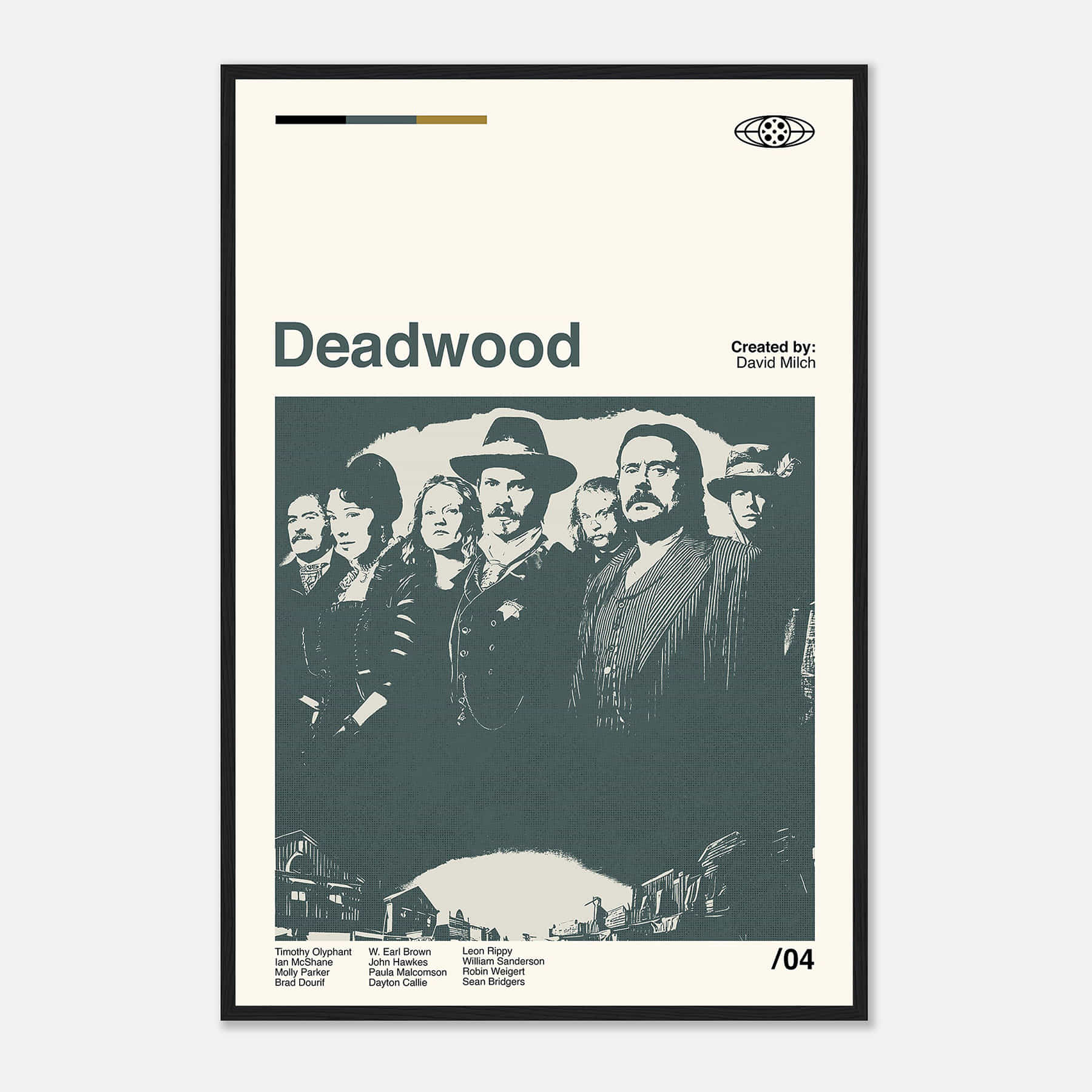 Deadwood Poster, Deadwood Print, Deadwood Art - Citiesbox