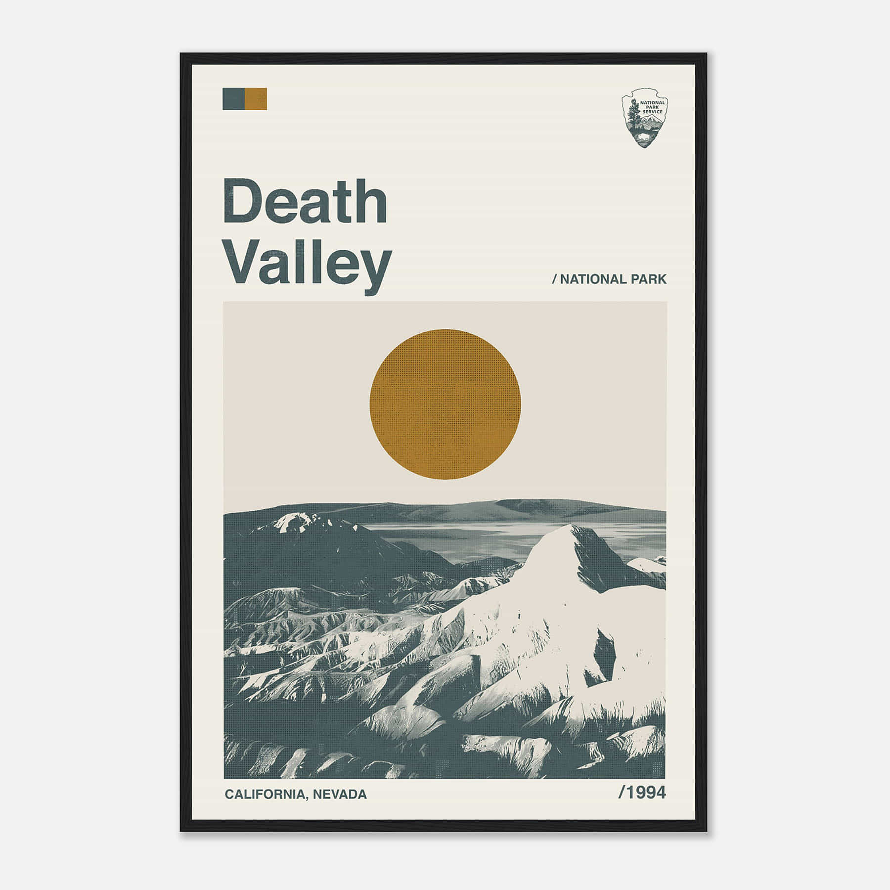 Death Valley Travel Poster, Death Valley Art, California Poster - Citiesbox