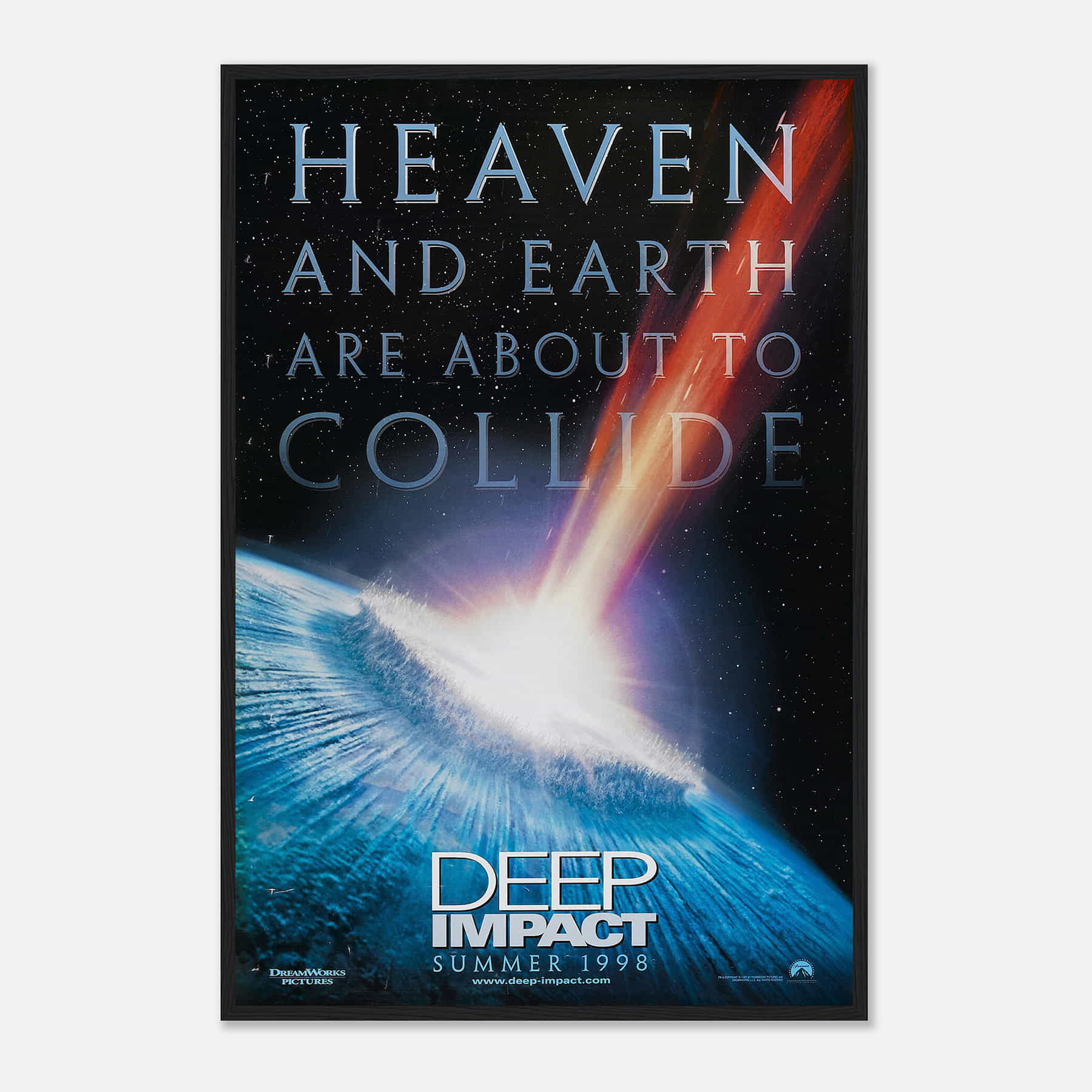 Deep Impact Movie Poster, Deep Impact (1998) Movie Poster, High Quality ...