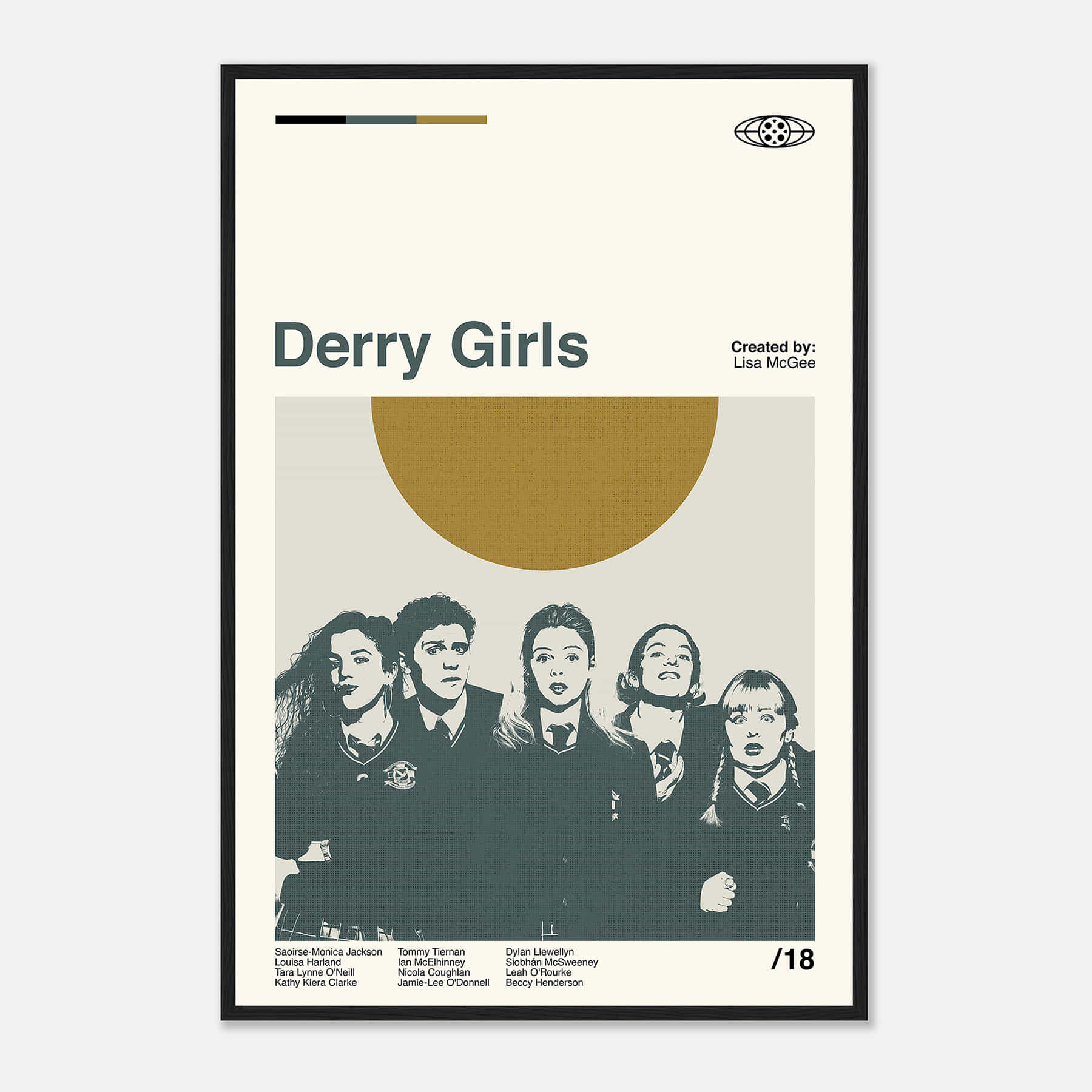 Derry Girls Poster, Derry Girls Print, Derry Girls Movie - Citiesbox
