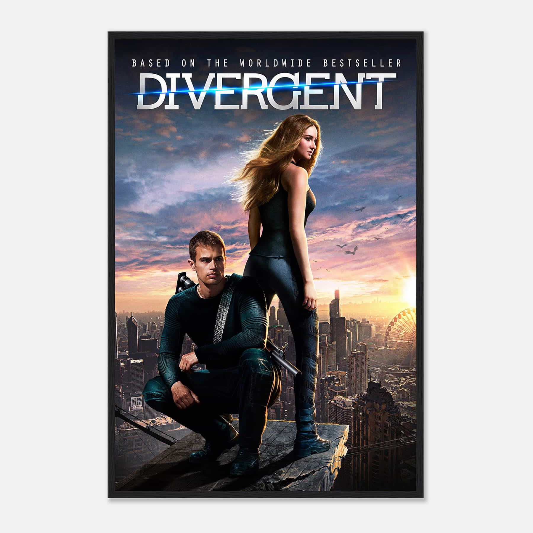 Divergent Movie Poster, Divergent Classic Vintage Movie Poster ...