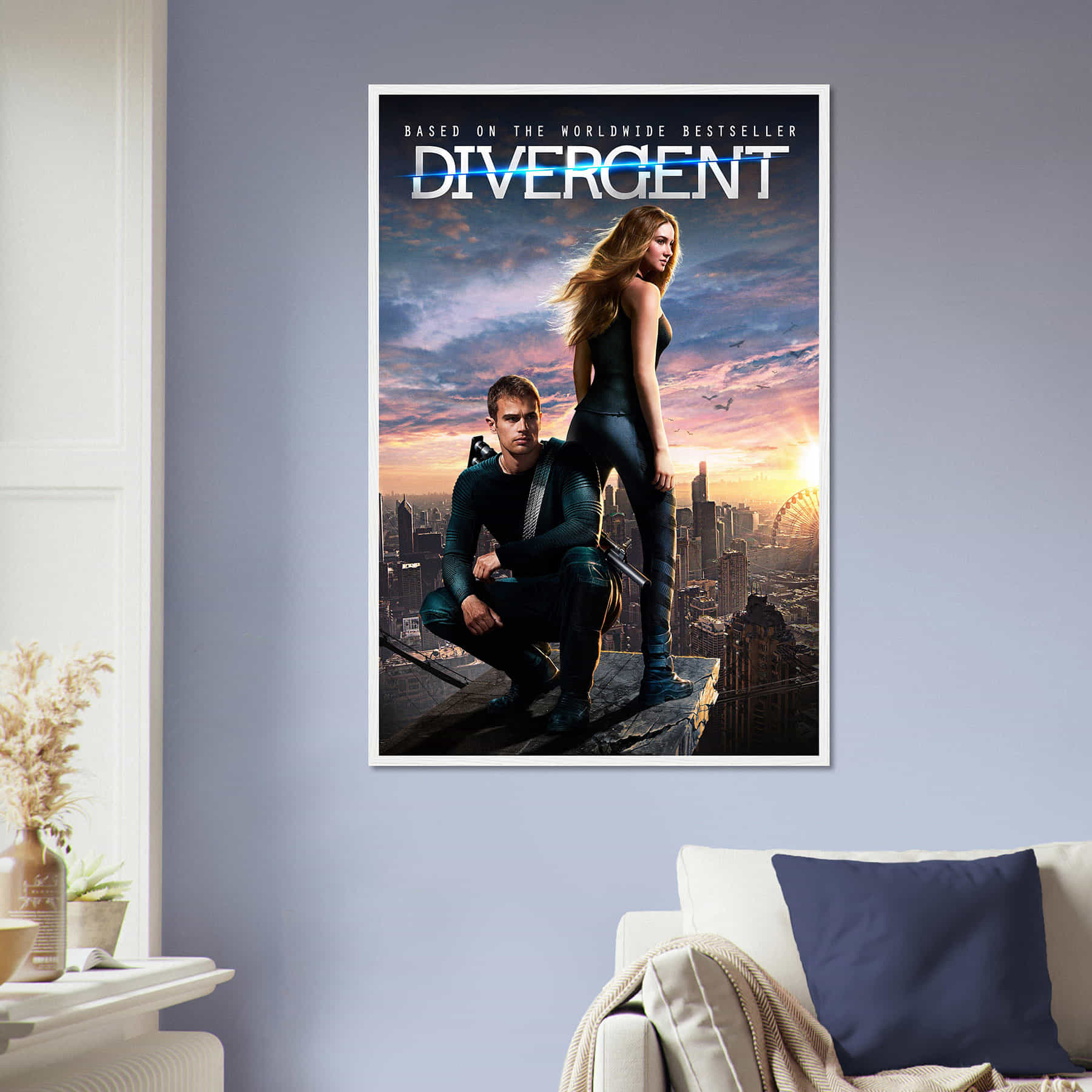 Divergent Movie Poster, Divergent Classic Vintage Movie Poster ...