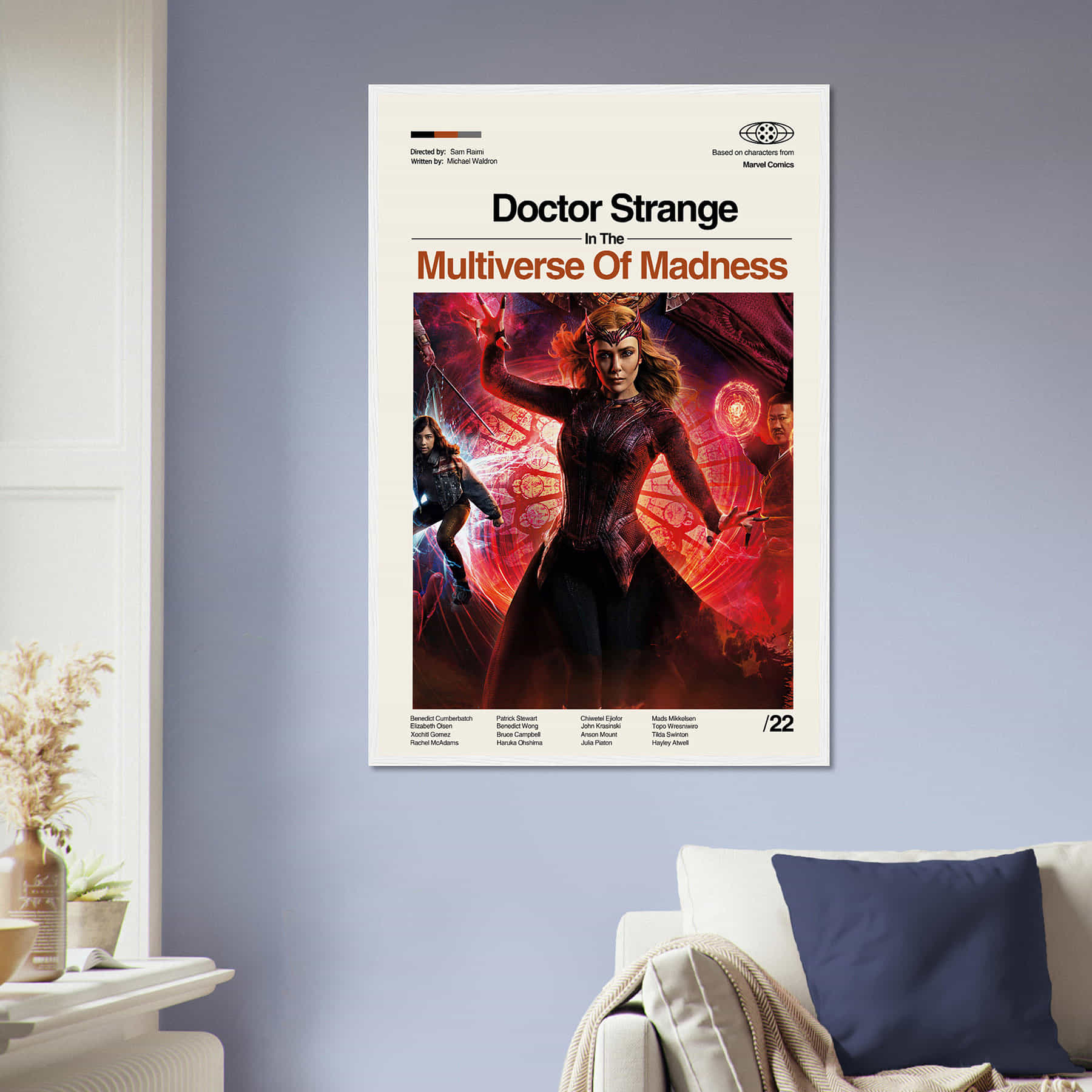 Doctor Strange In The Multiverse Of Madness Poster Movie, Minimalist ...