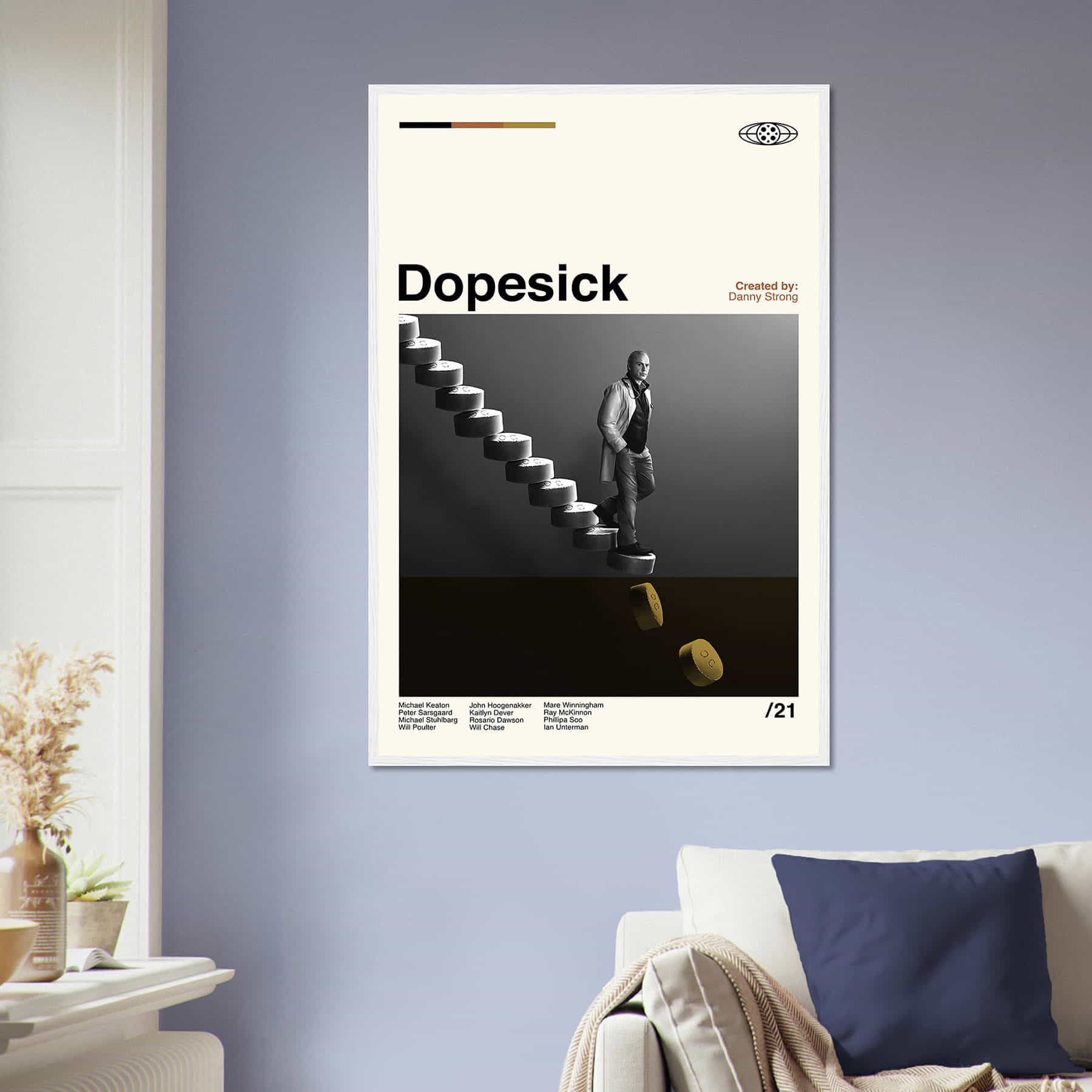 Dopesick Poster, Vintage retro Art Print, Vintage Retro - Citiesbox