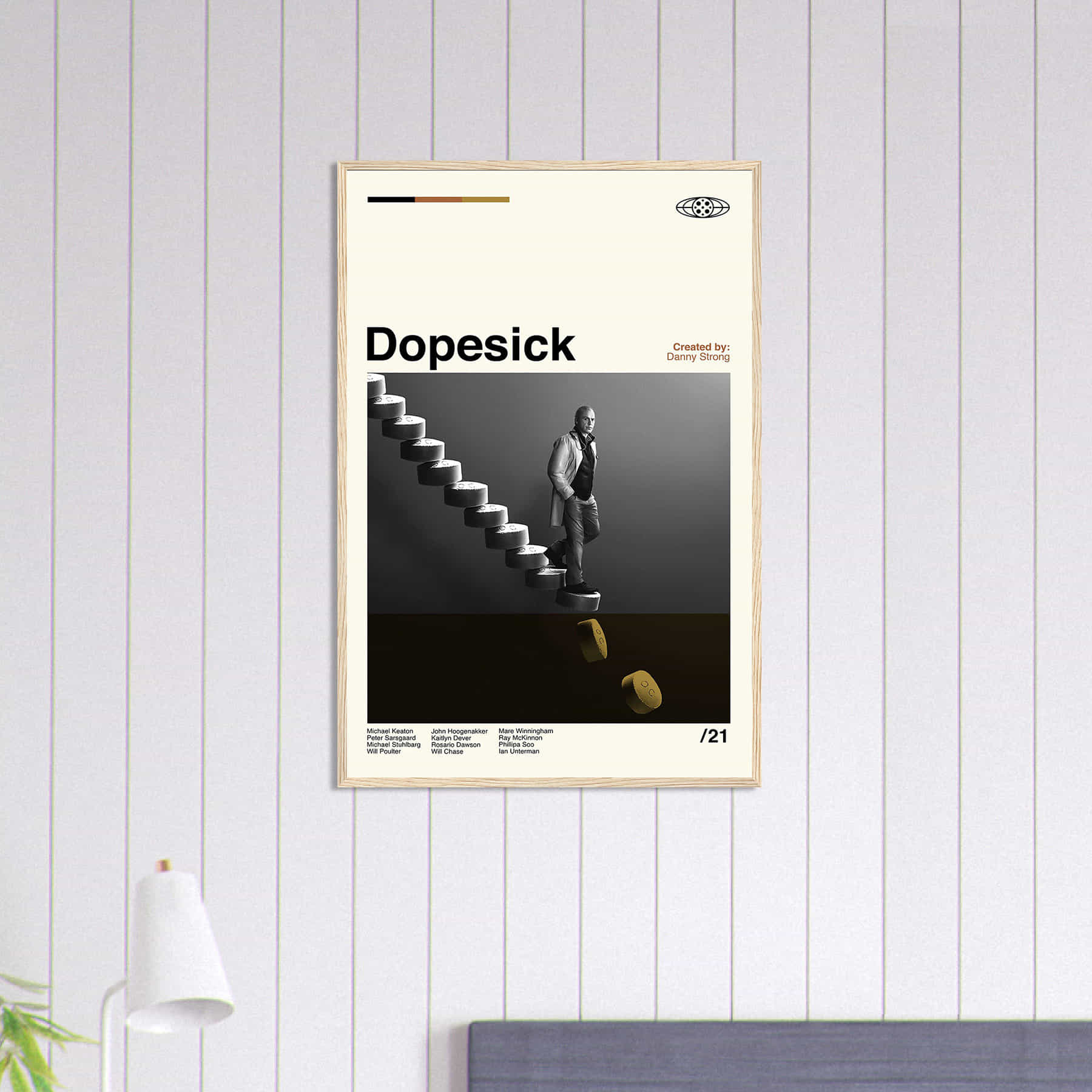 Dopesick Poster, Vintage retro Art Print, Vintage Retro - Citiesbox
