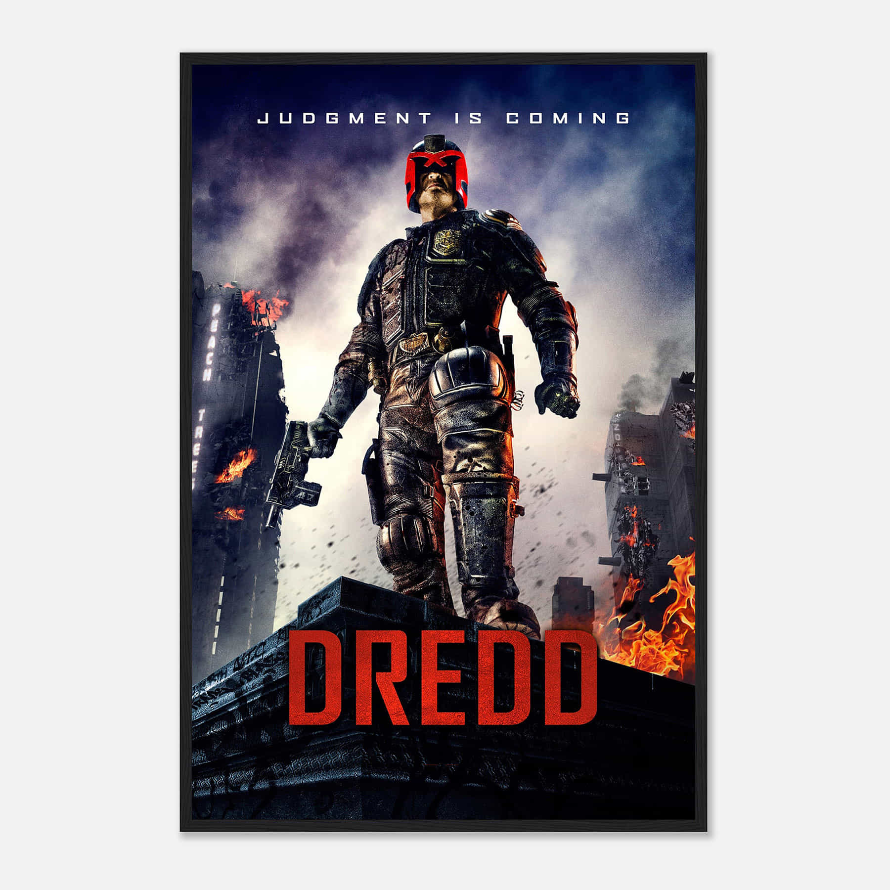 Dredd Movie Poster, Dredd (2012) Classic Movie Poster - Citiesbox