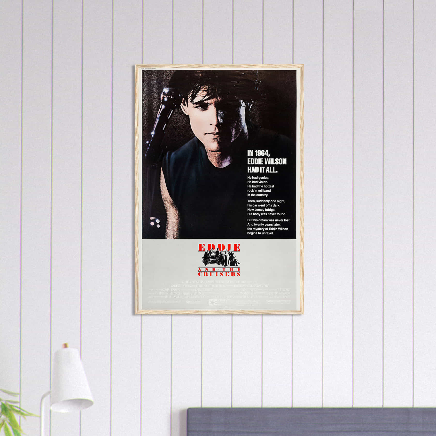 Eddie and the Cruisers Movie Poster, Eddie and the Cruisers (1983) Classic Movie Poster - Citiesbox