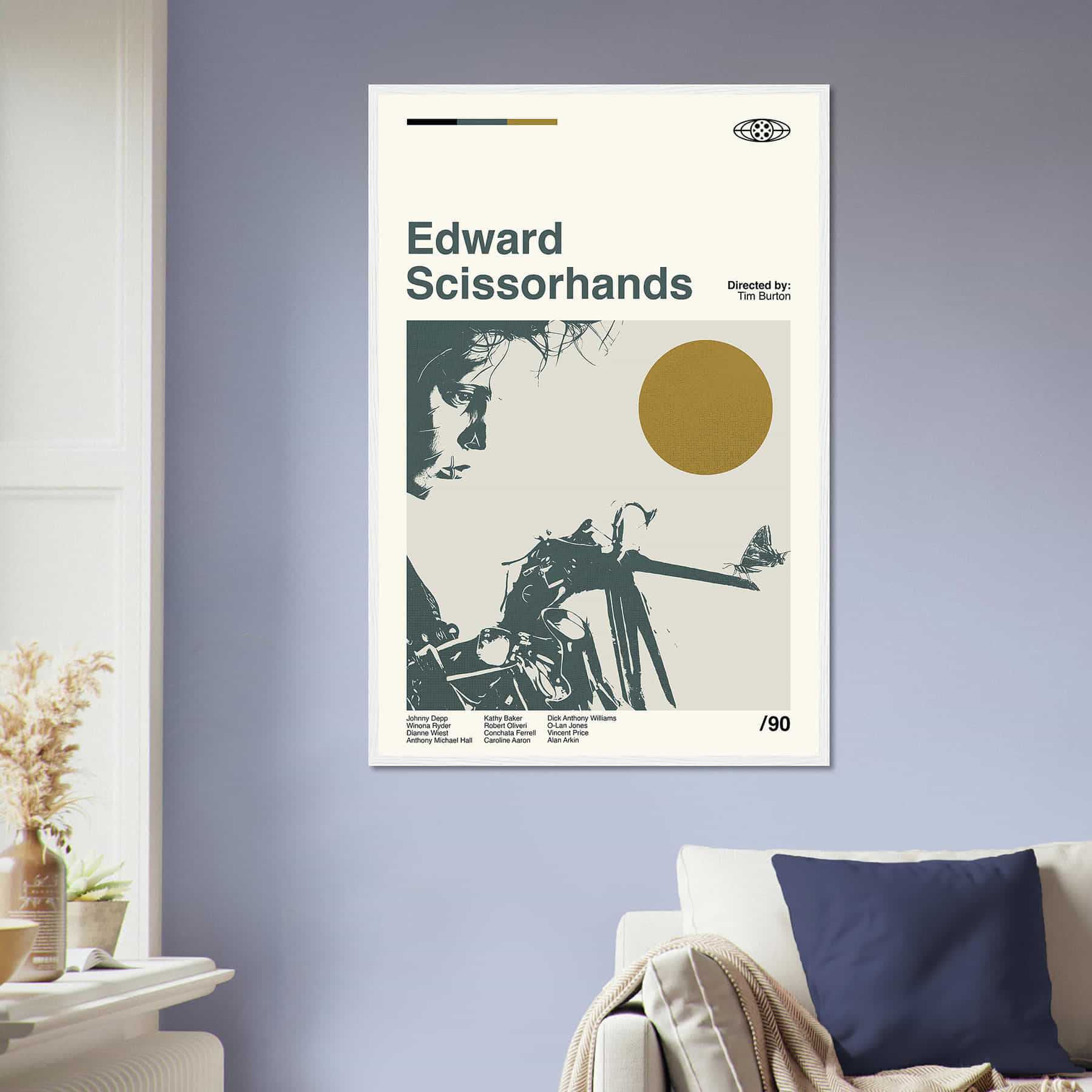 Edward Scissorhands Poster, Edward Scissorhands Print, Tim Burton Art ...