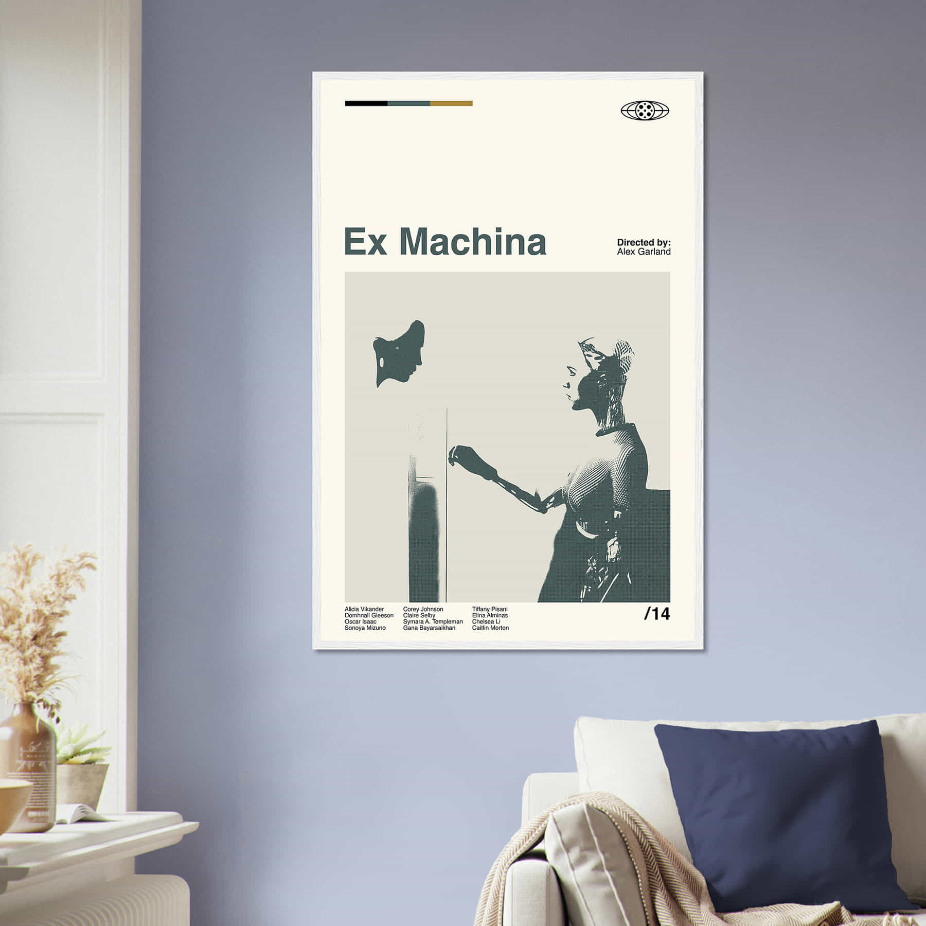 Ex Machina Movie Poster, Ex Machina Print, Modern Movie Poster - Citiesbox