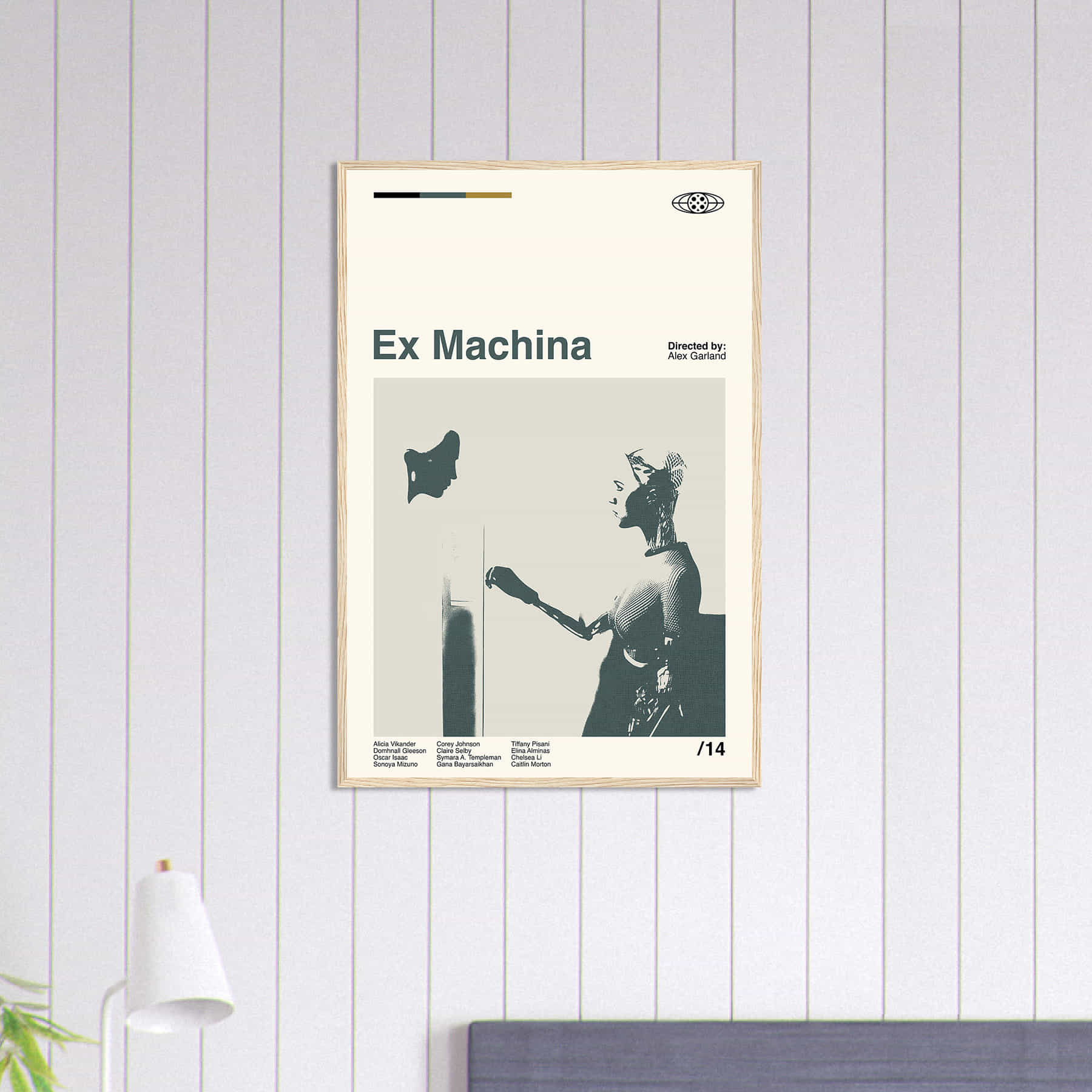 Ex Machina Movie Poster, Ex Machina Print, Modern Movie Poster - Citiesbox