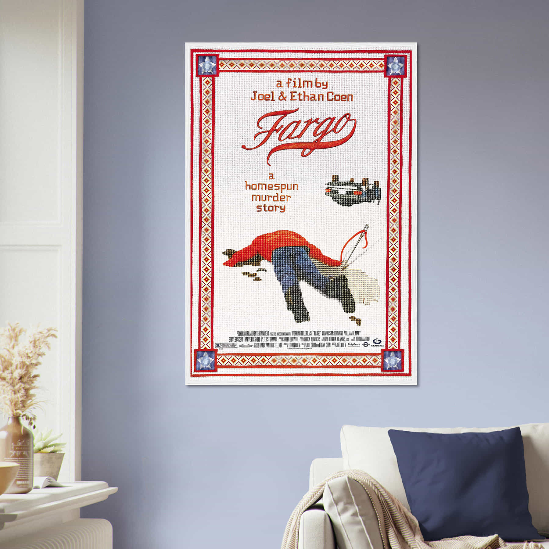 Fargo (1996) Movie Poster, Fargo Classic Vintage Suspense Movies Poster ...