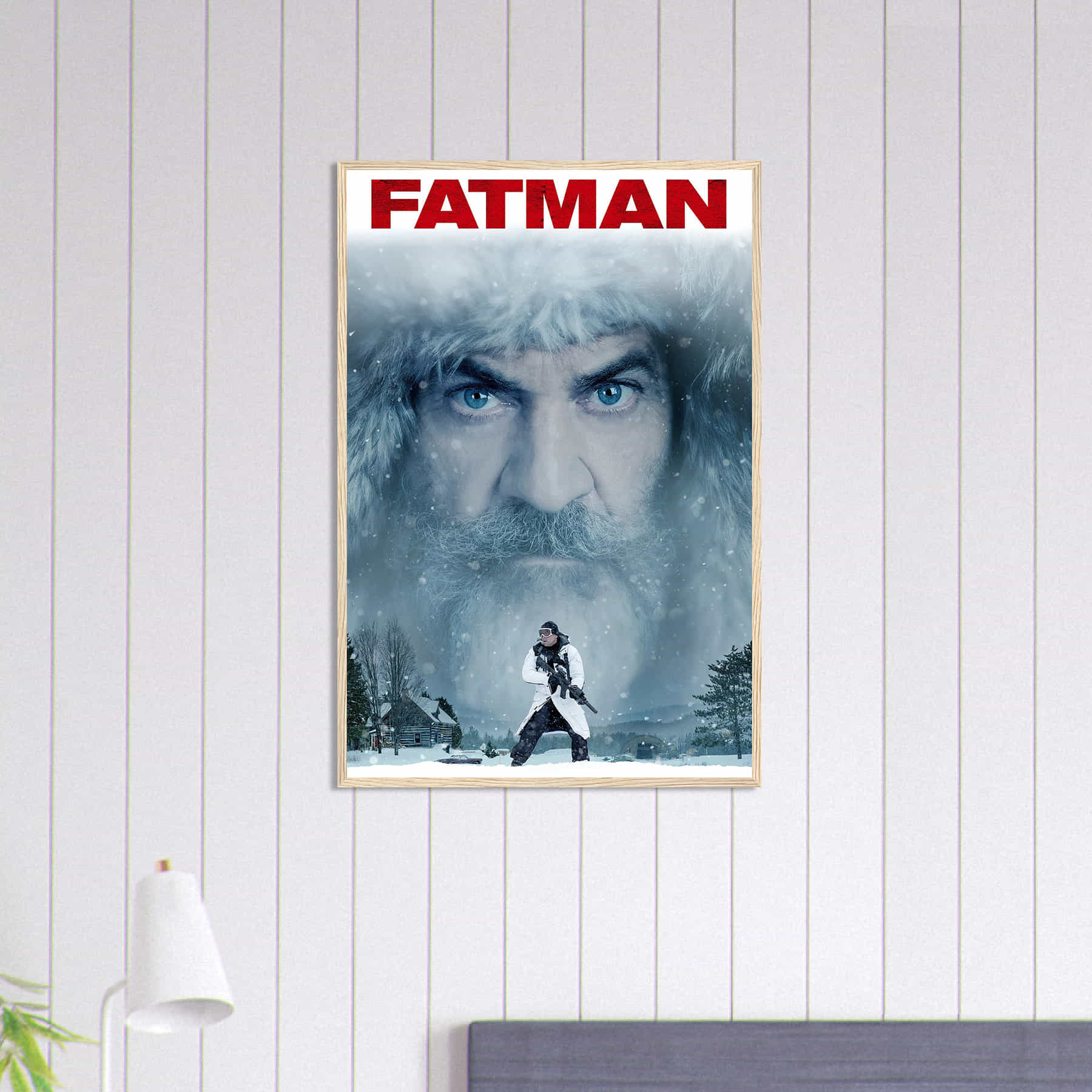Fatman Movie Poster, Fatman (2020) Classic Vintage Movie Poster ...