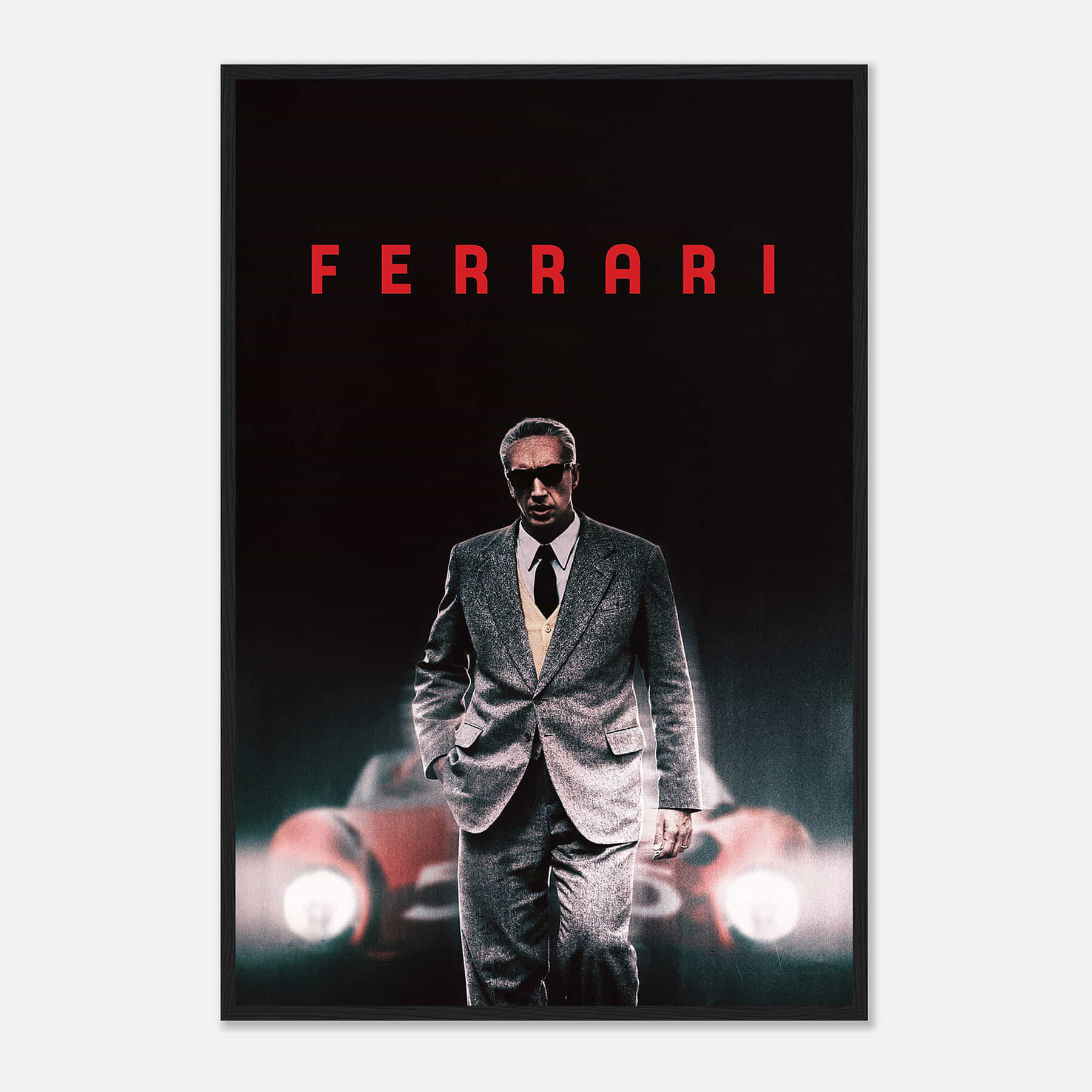 Ferrari Movie Poster, Ferrari (2023) Classic Movie Poster, High Quality ...