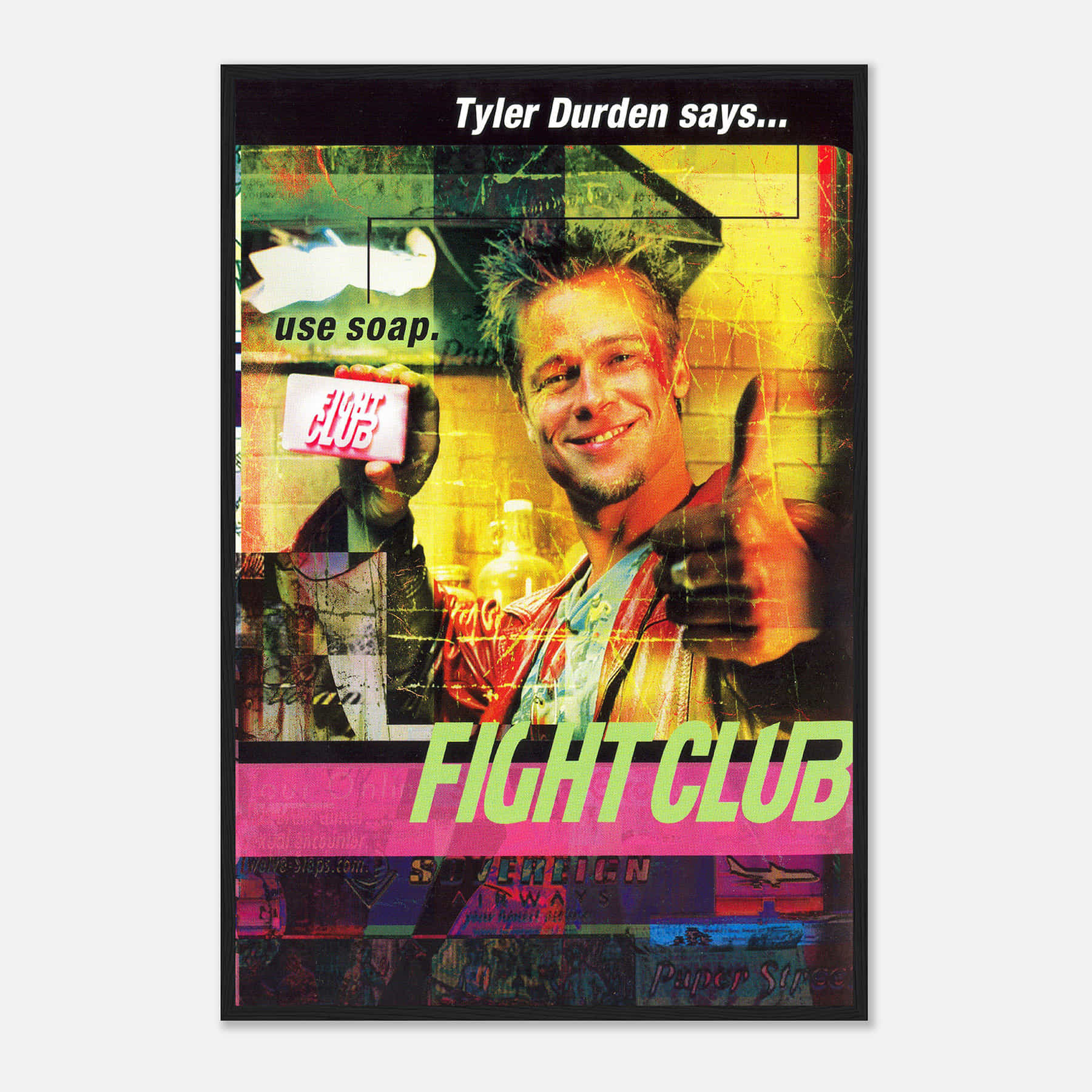 Fight Club Movie Poster, Fight Club Classic Movie Poster, - Citiesbox