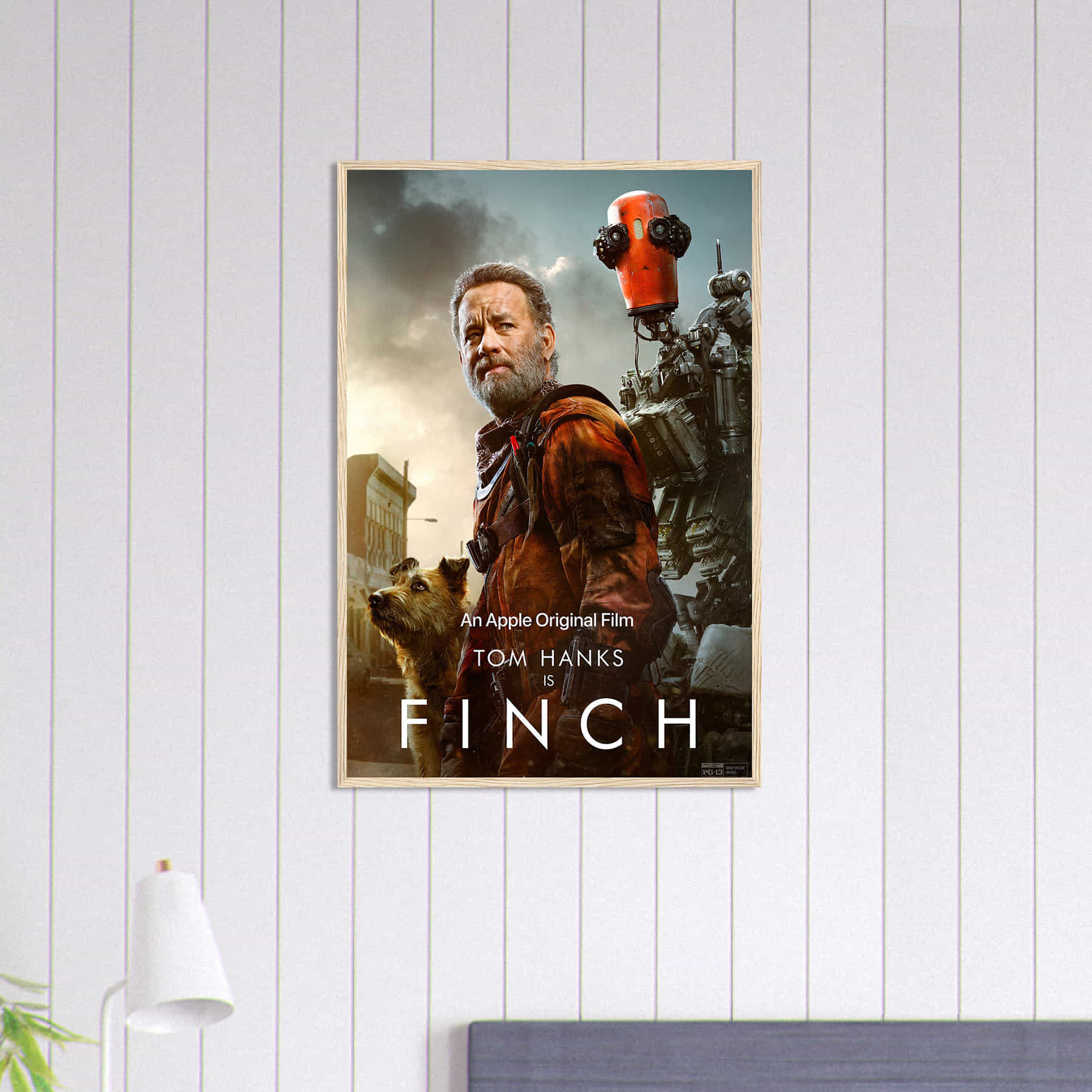 Finch (2021) Movie Poster, Tom Hanks Movie Poster, Classic Movie Poster ...