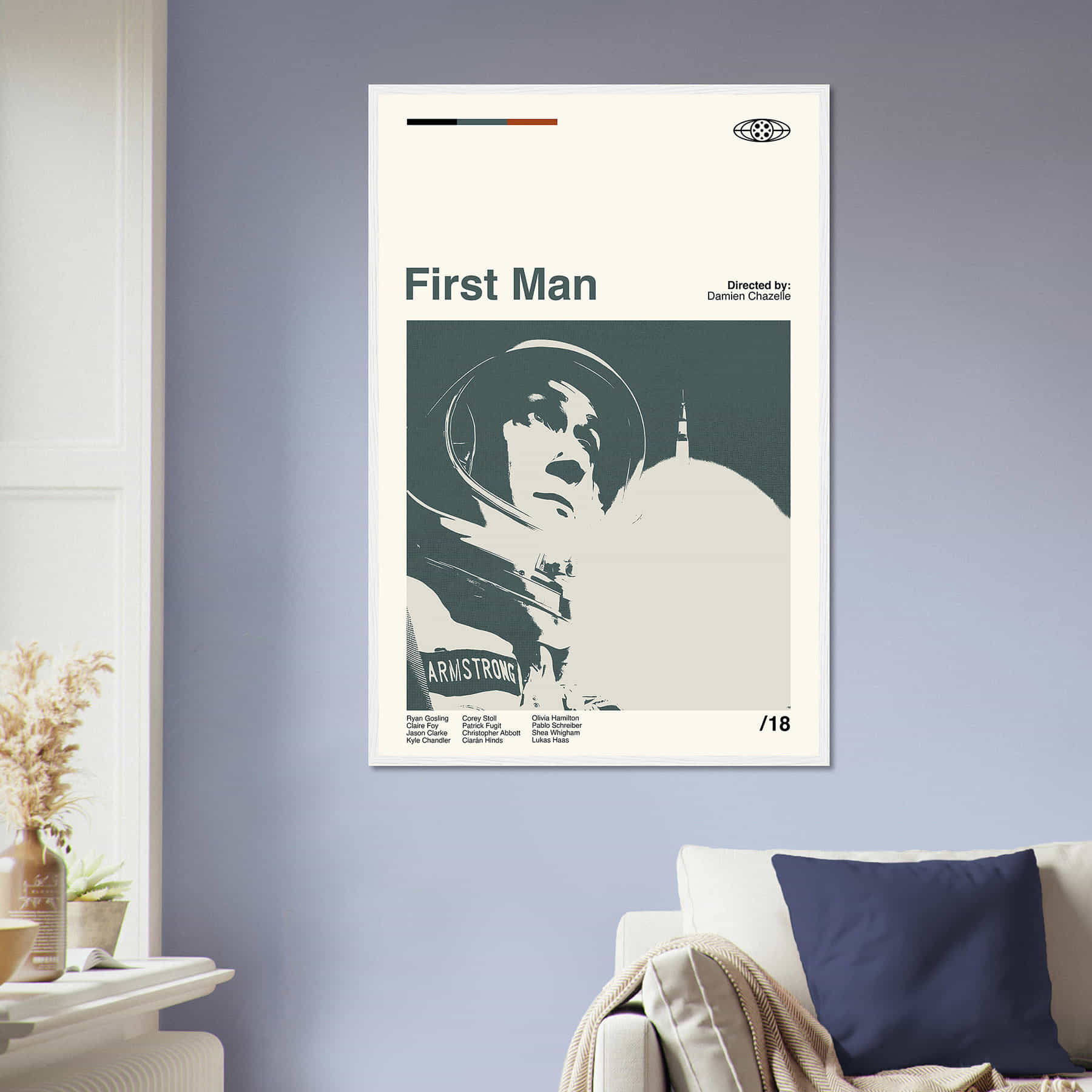 First Man Poster, First Man Print, Damien Chazelle - Citiesbox