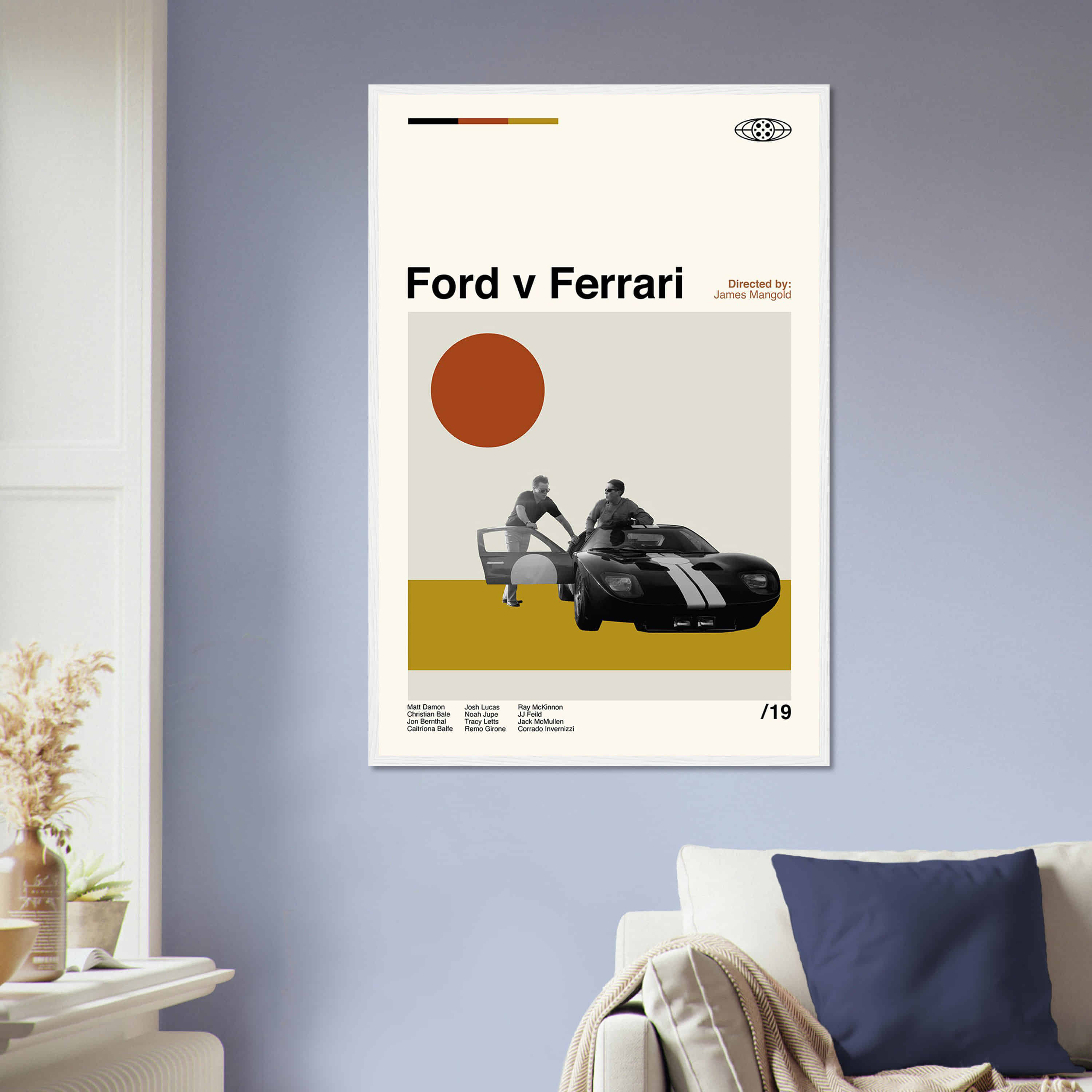 Ford V Ferrari Poster, EFord V Ferrari Print, Ford V Ferrari - Citiesbox