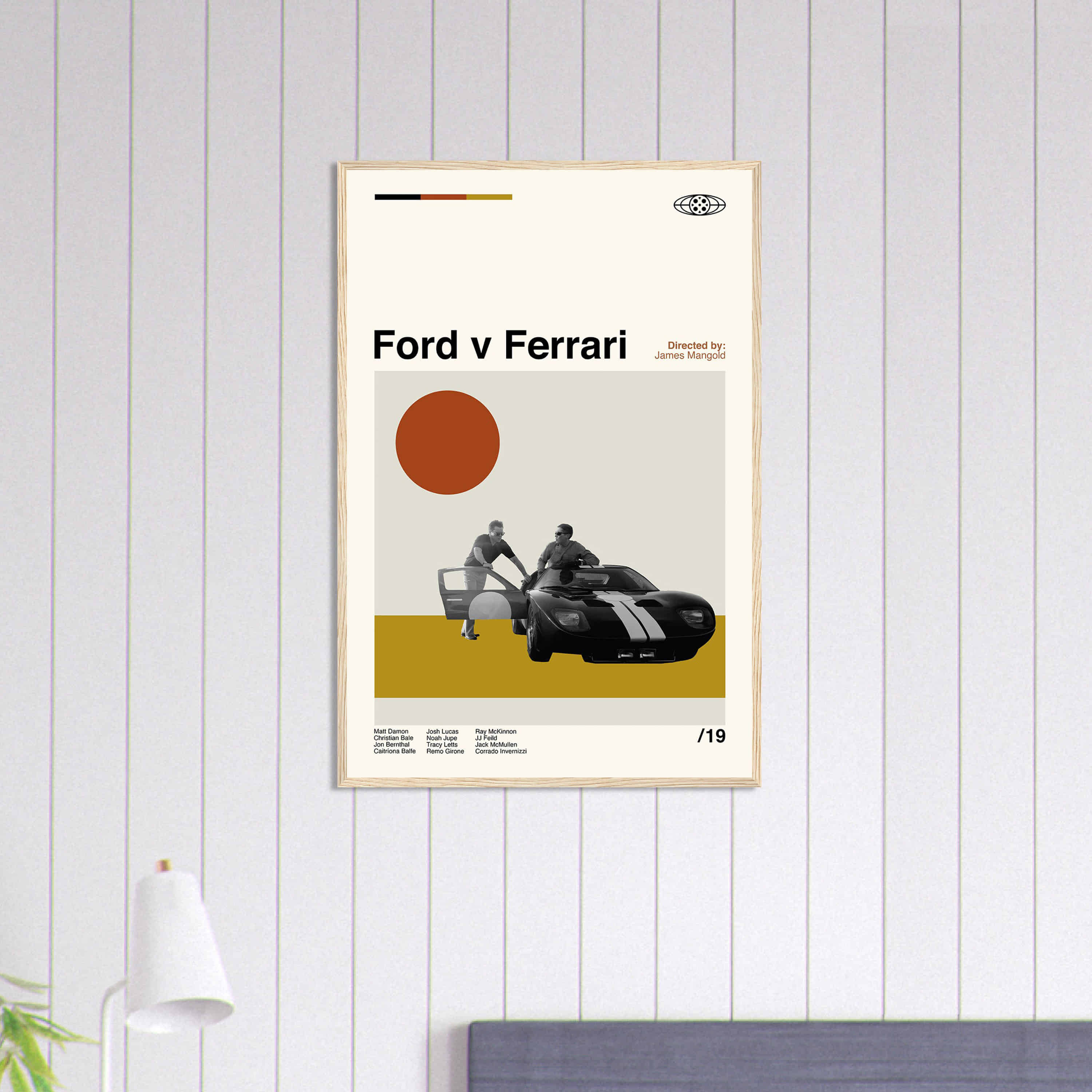 Ford V Ferrari Poster, EFord V Ferrari Print, Ford V Ferrari - Citiesbox