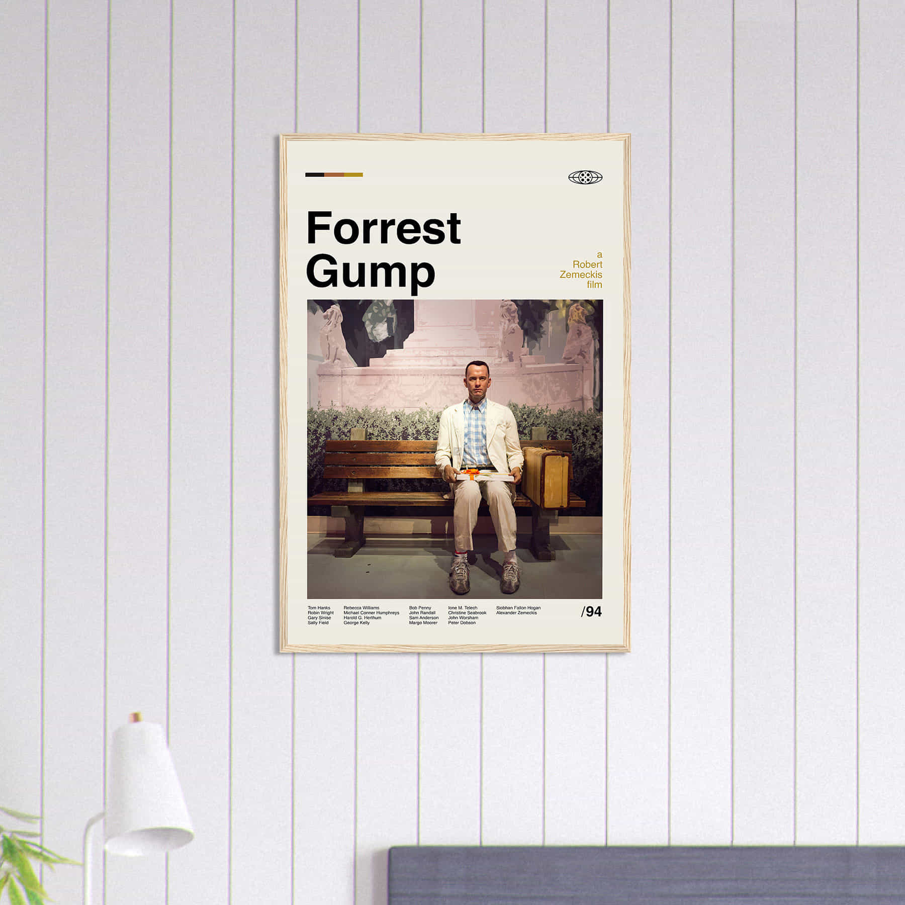 Forrest Gump Poster, Forrest Gump Print, Retro Movie Poster - Citiesbox