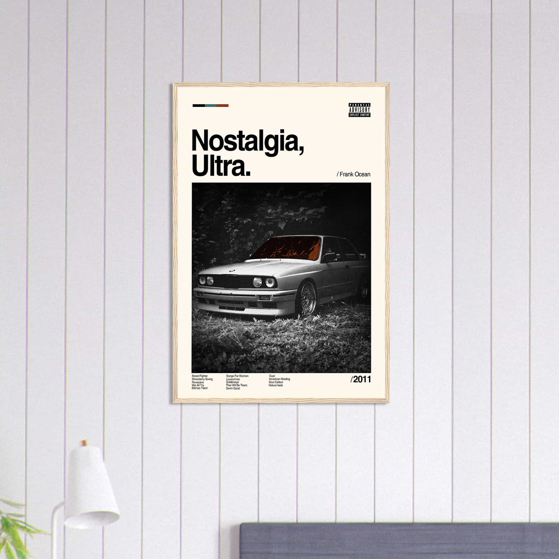 Frank Ocean Nostalgia Ultra Poster, Nostalgia Ultra Music Album Poster ...