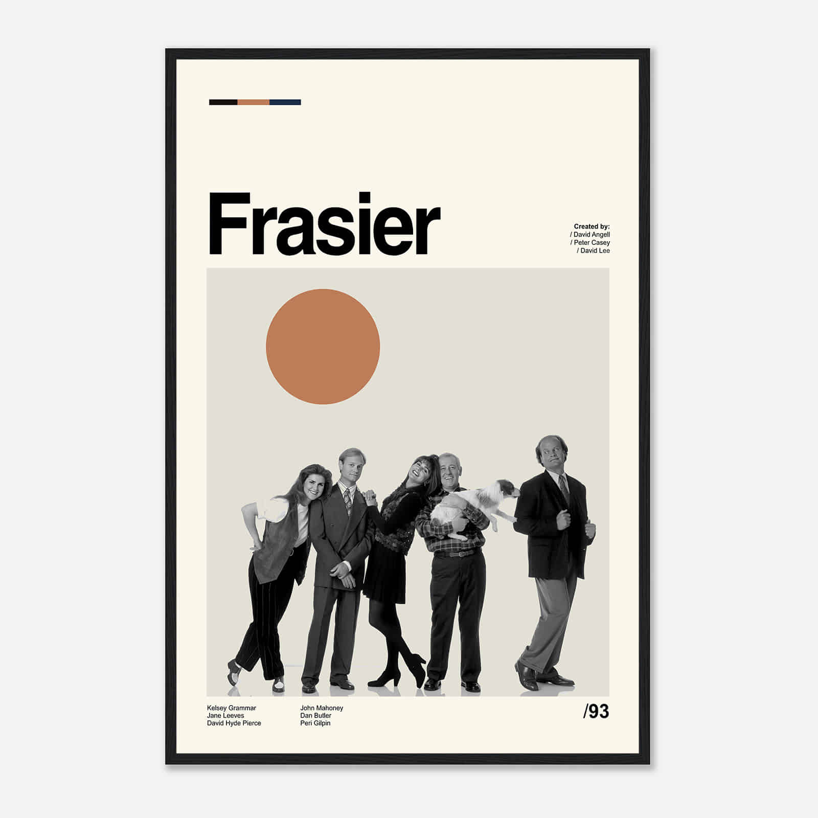 Frasier Movie Poster, Frasier Poster, Mid Century Modern Poster - Citiesbox