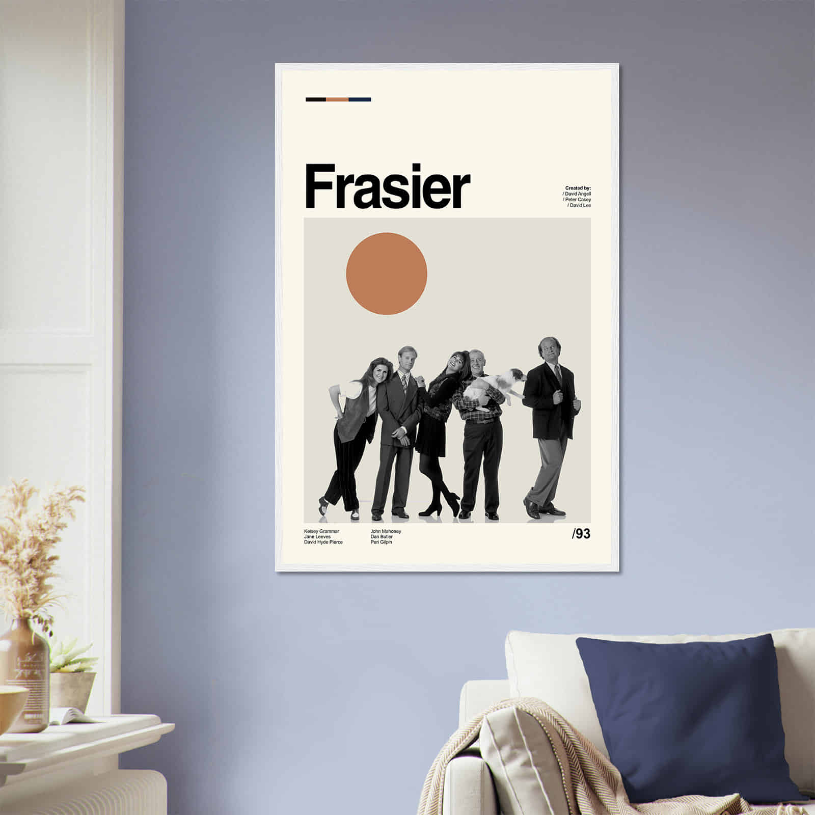 Frasier Movie Poster, Frasier Poster, Mid Century Modern Poster - Citiesbox