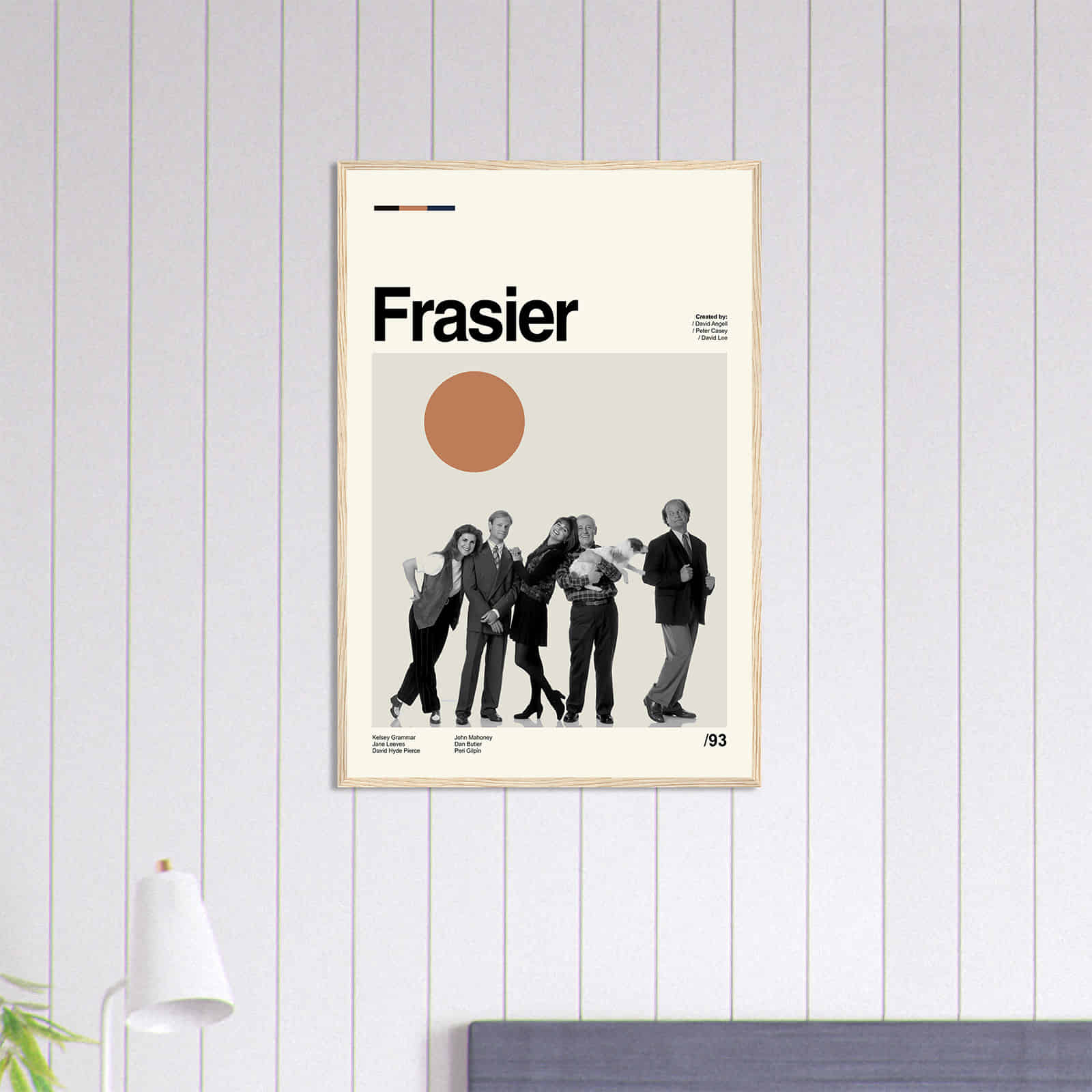 Frasier Movie Poster, Frasier Poster, Mid Century Modern Poster - Citiesbox