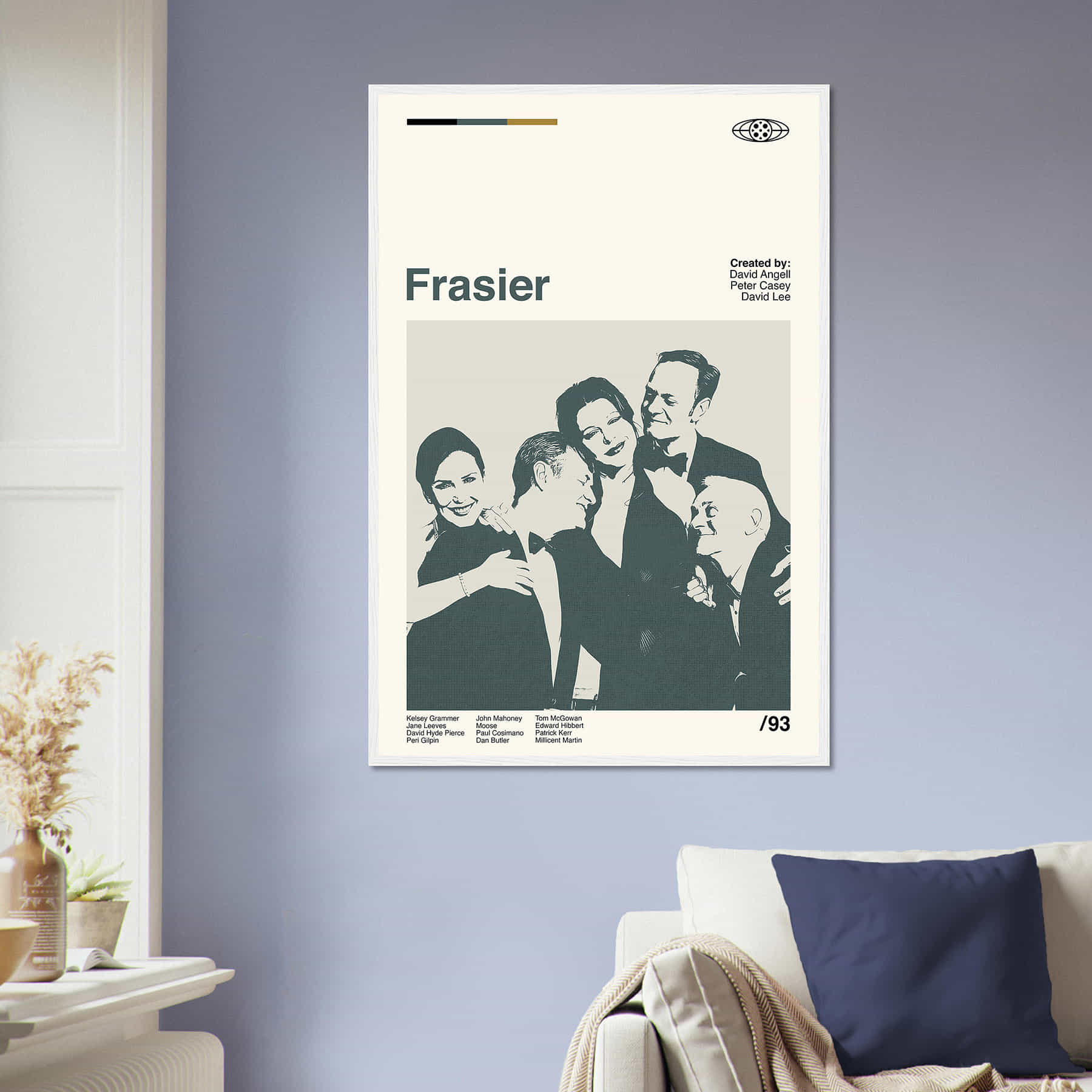 Frasier Movie Poster, Frasier Print, Retro Movie Poster - Citiesbox