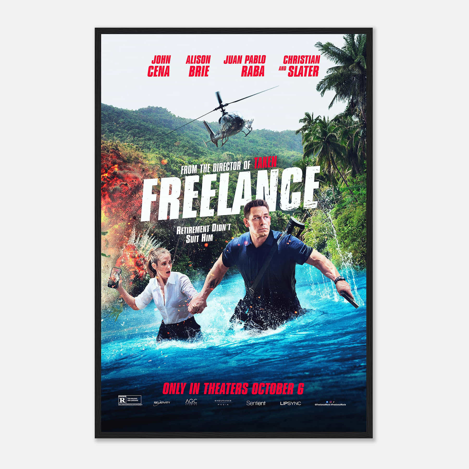 Freelance (2023) Movie Poster, Freelance Classic Movie Poster ...
