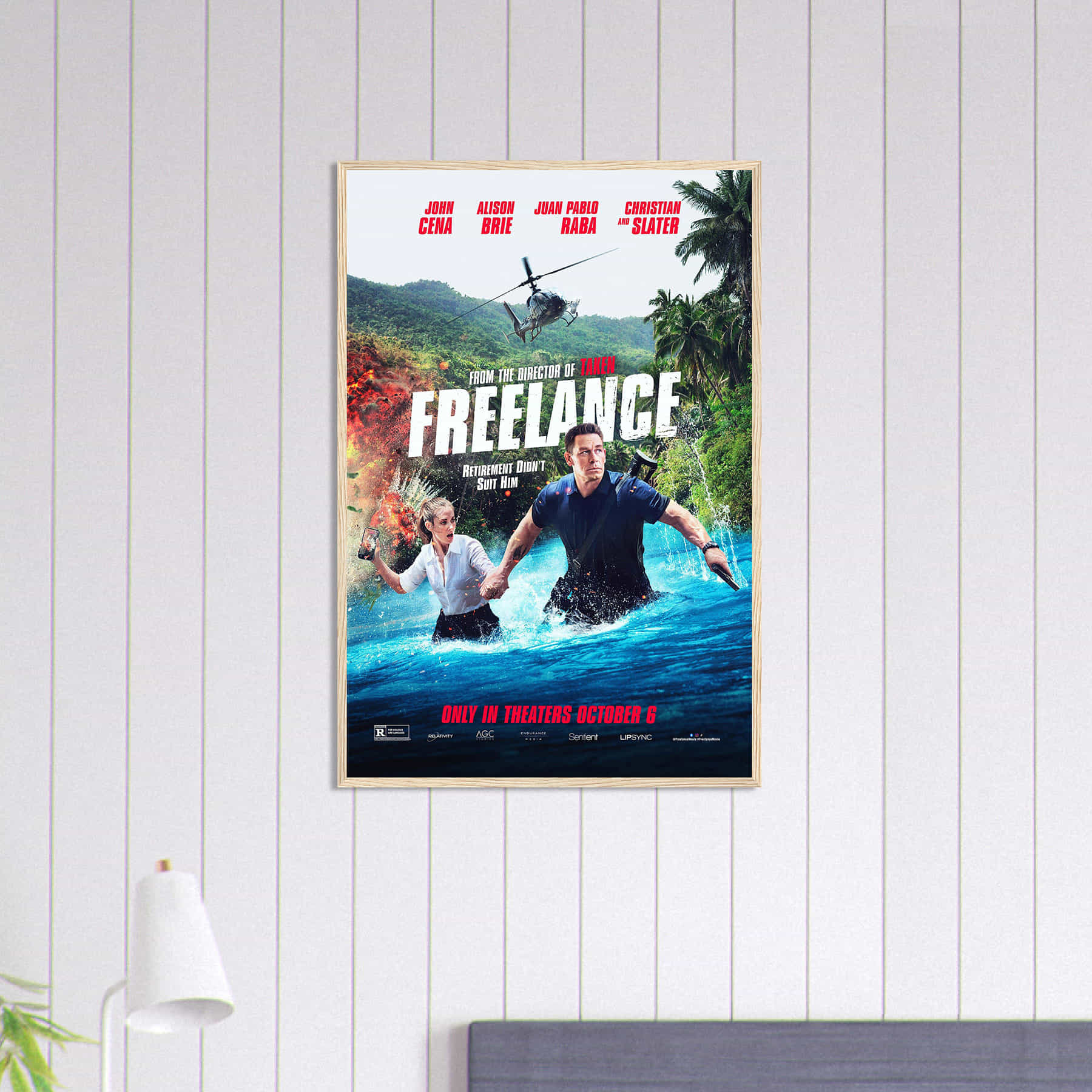 Freelance (2023) Movie Poster, Freelance Classic Movie Poster ...