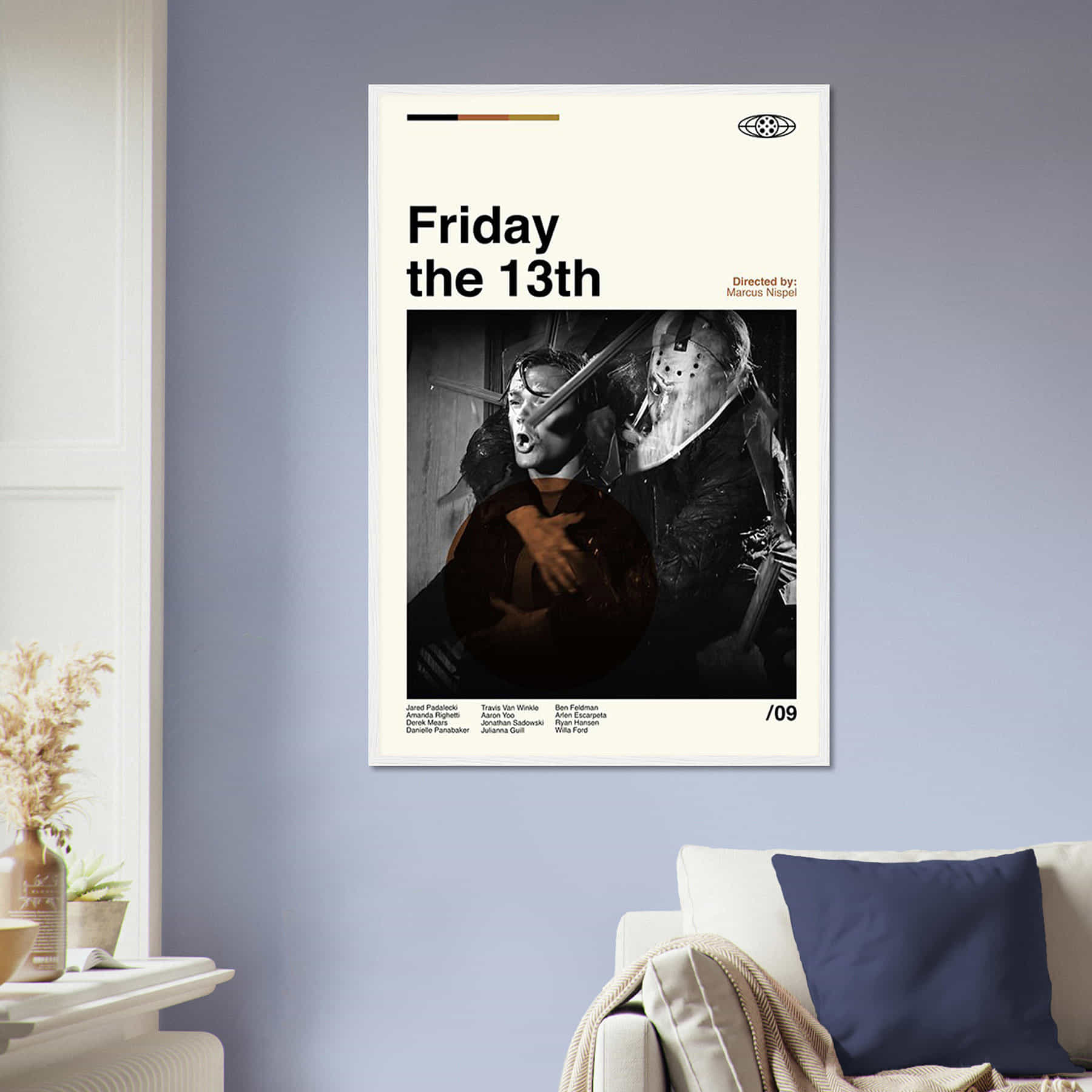 Friday the 13th Poster, Marcus Nispel, Retro Movie Poster - Citiesbox