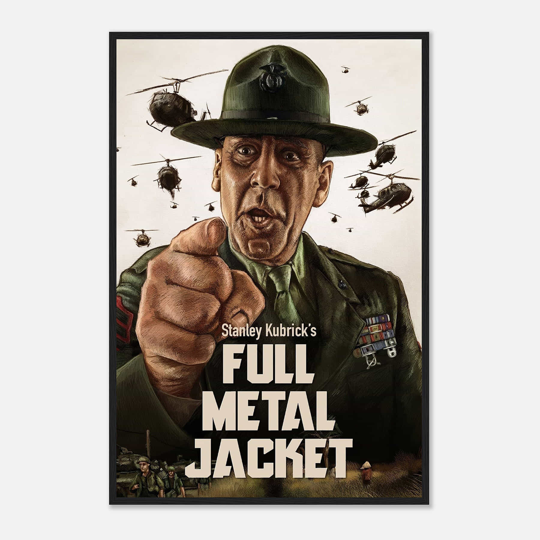 Full Metal Jacket Movie Poster, Full Metal Jacket (1987) Classic ...