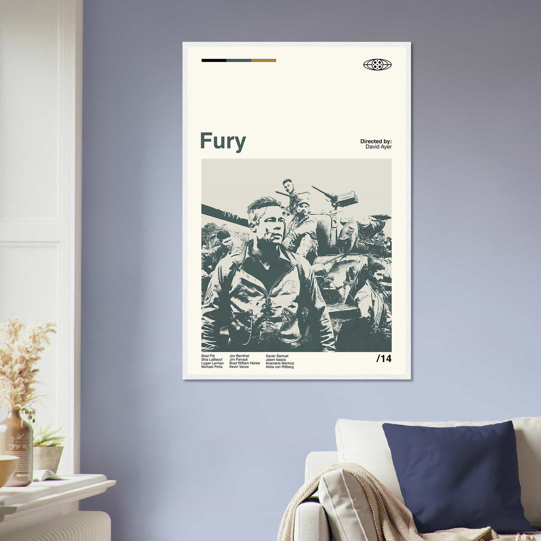 Fury Poster, Fury Print, Fury Art - Citiesbox